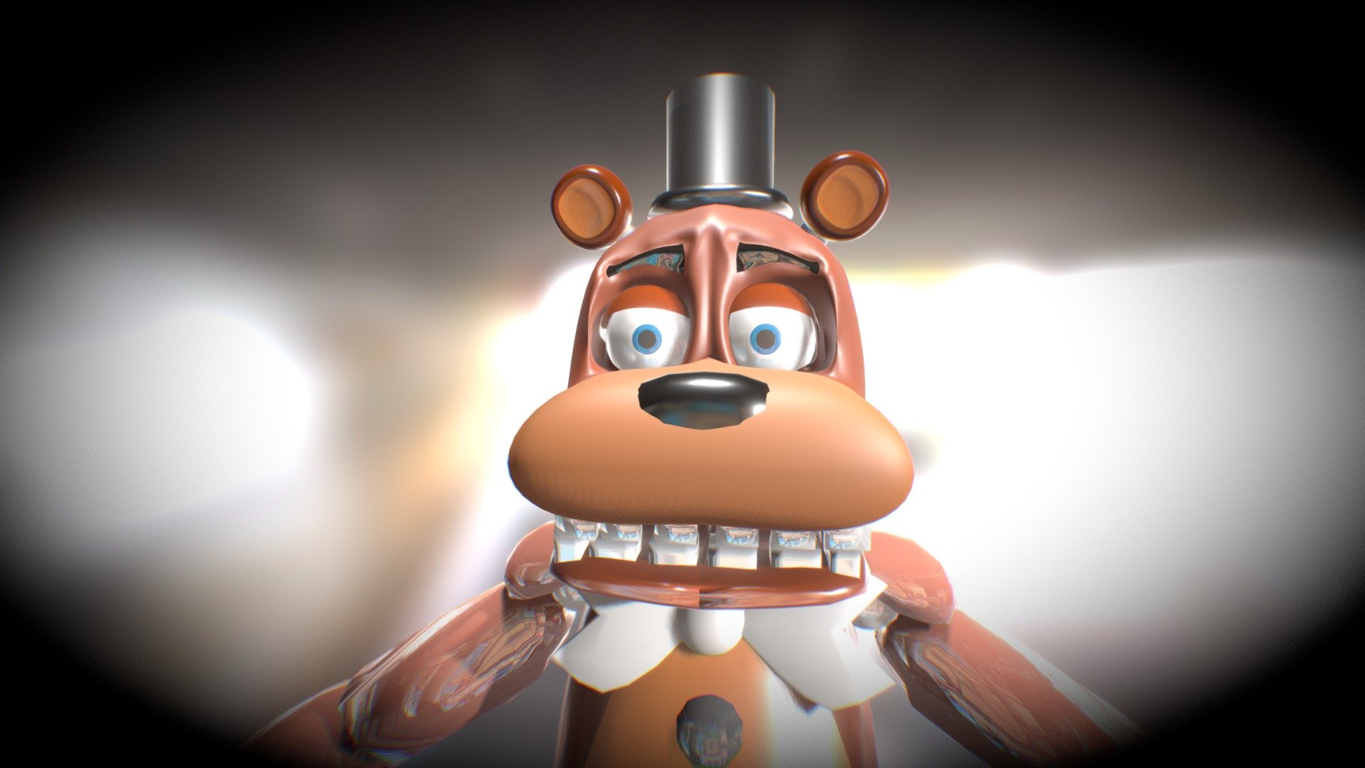 Freddy Fazbear - Download Free 3D model by Xpost2000 (@xpost2000cod ...