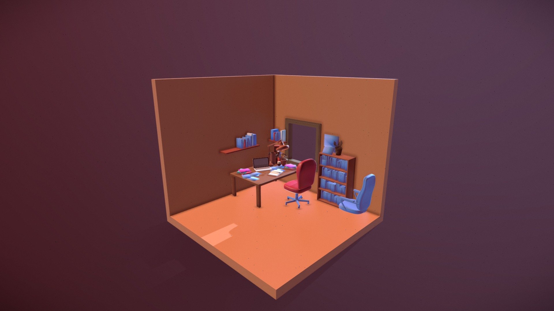 WIP - Room - Download Free 3D model by vera.artlopez [25811d6] - Sketchfab