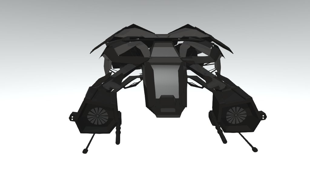 Batplane - 3D model by adityadutonde [2582bde] - Sketchfab