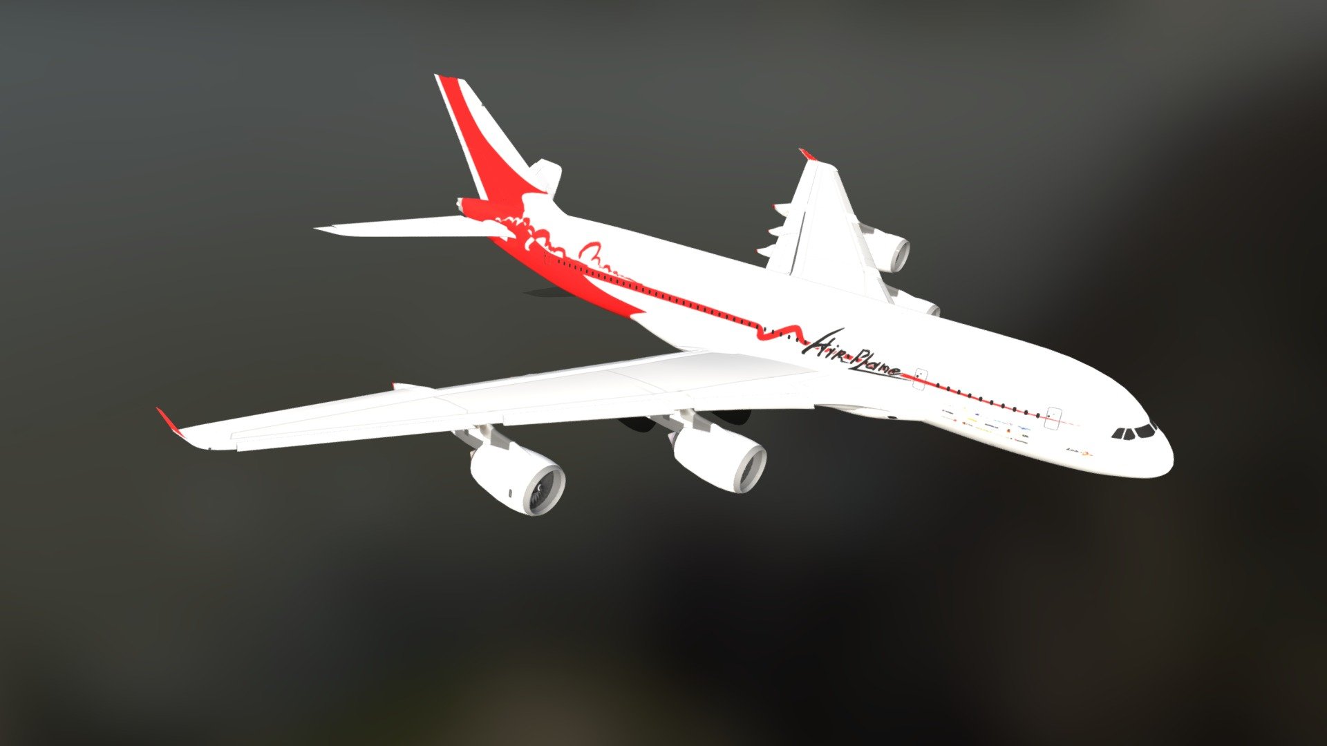 Boeing Aeroplane - 3D model by Digital BIM Solutions ...