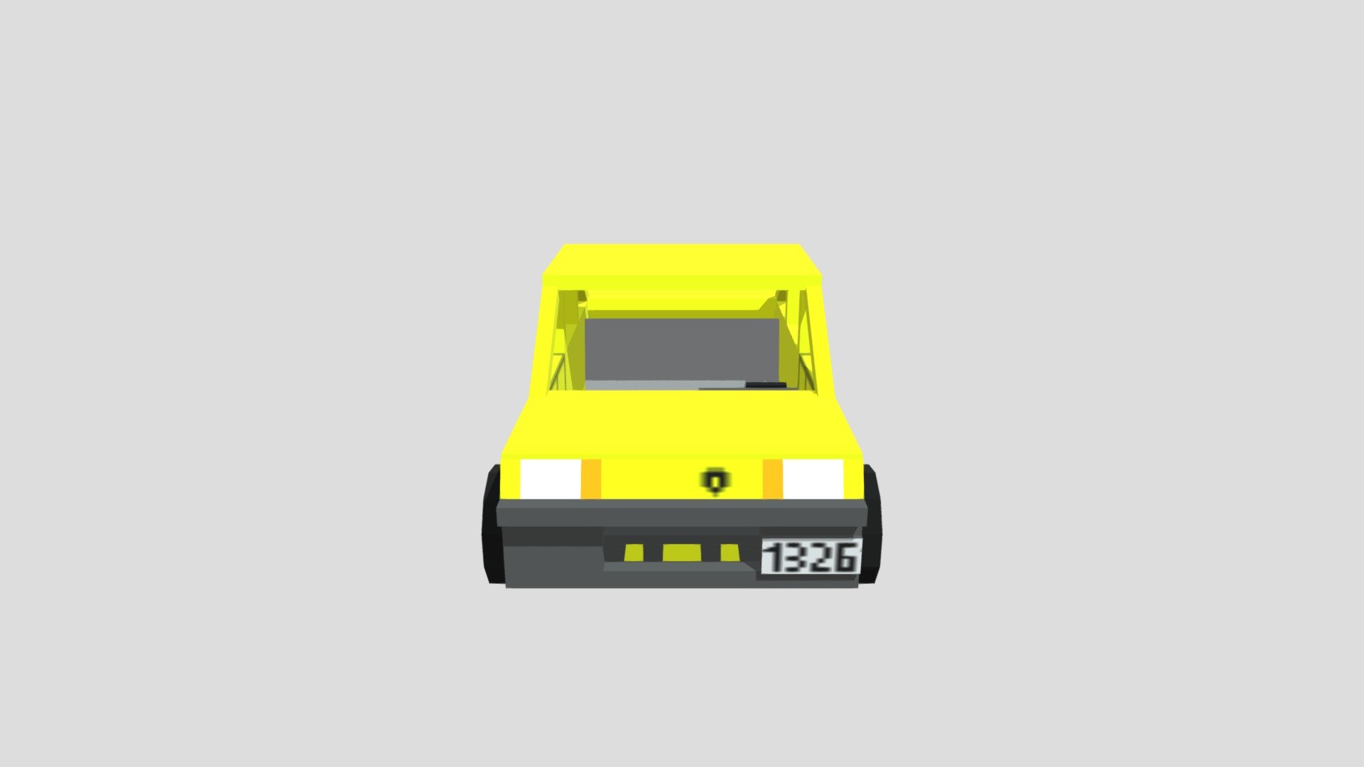 Yellow Car [3] - Download Free 3D model by Focoed Iskaosd ...