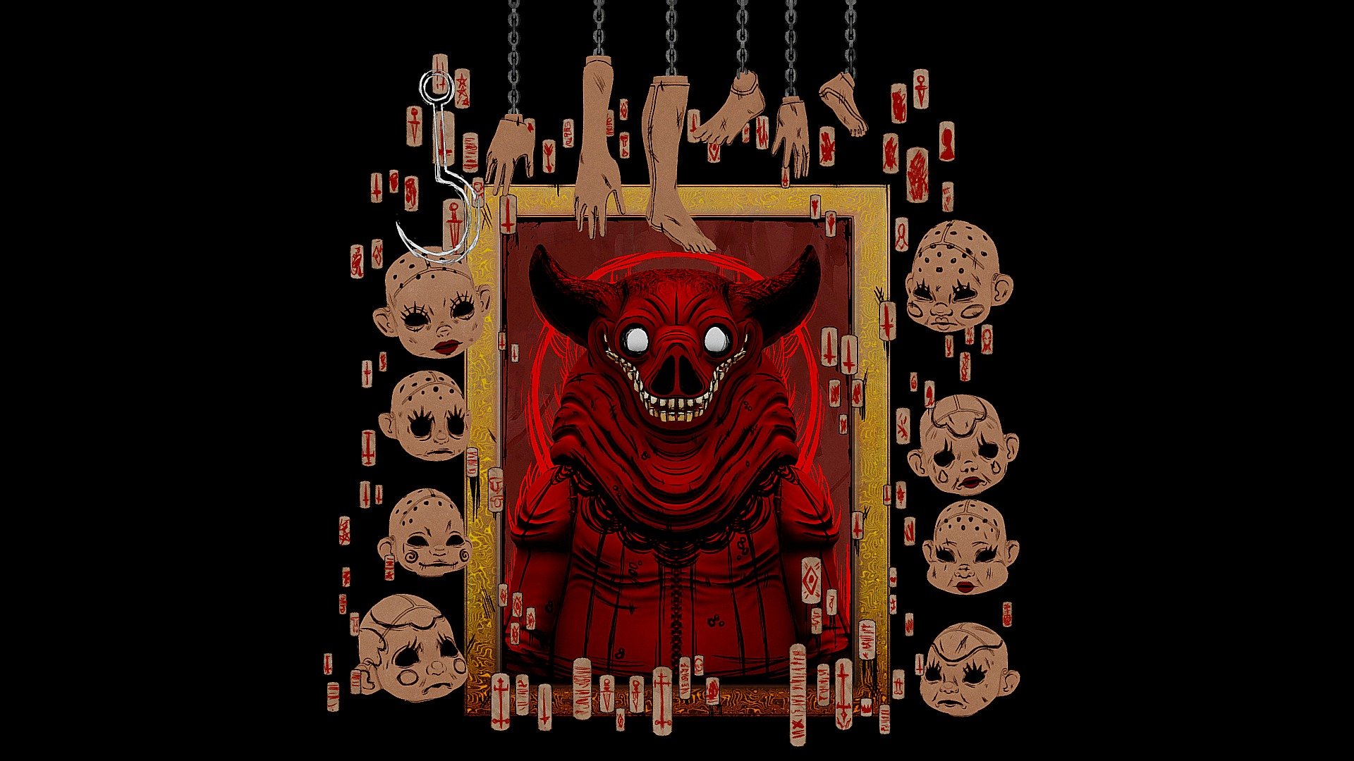 The Nightmare - 3D model by howlord [2587360] - Sketchfab