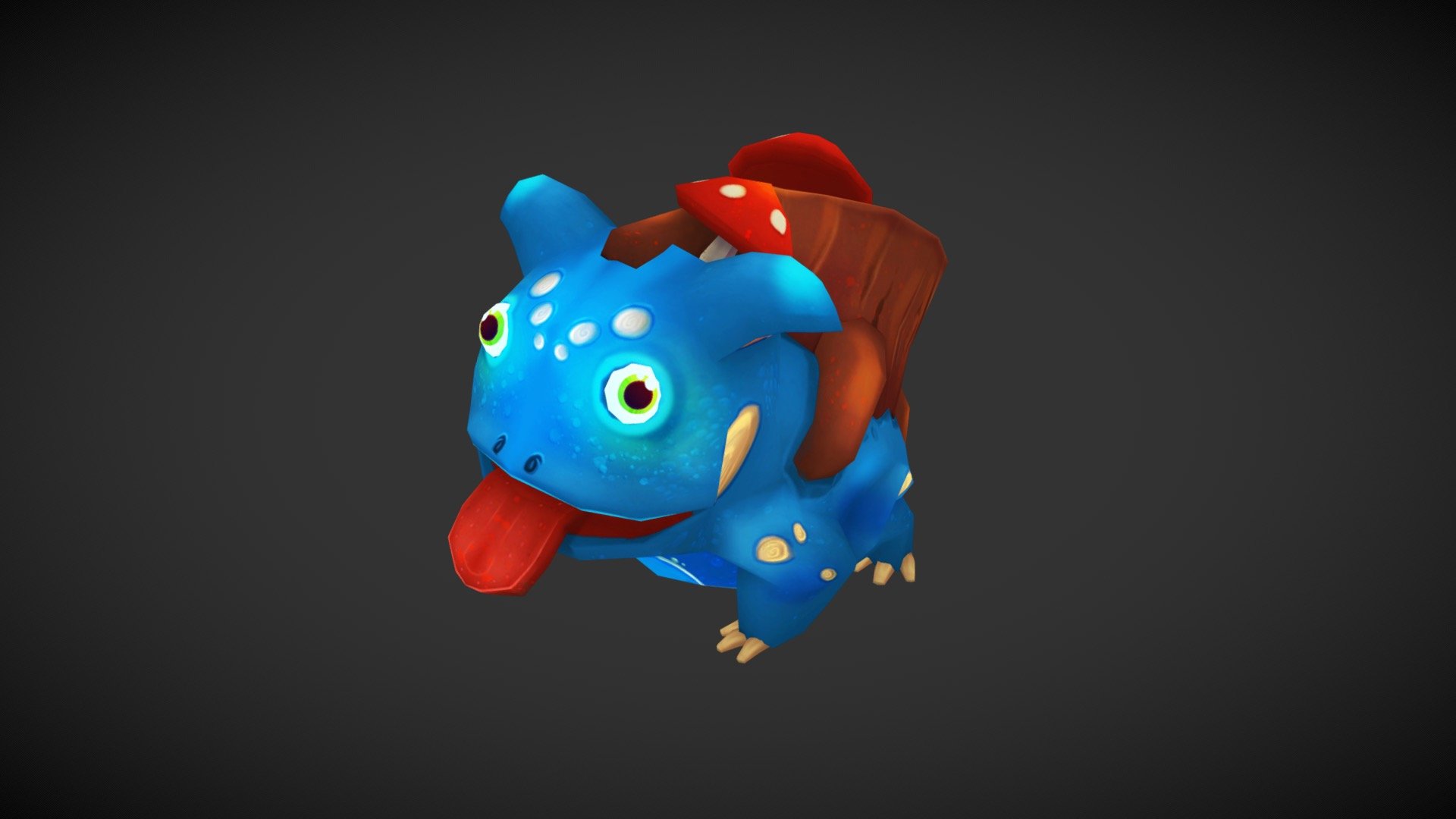 Tiny Pocket Creatures - Creature 02 - Buy Royalty Free 3D model by Yeyo ...