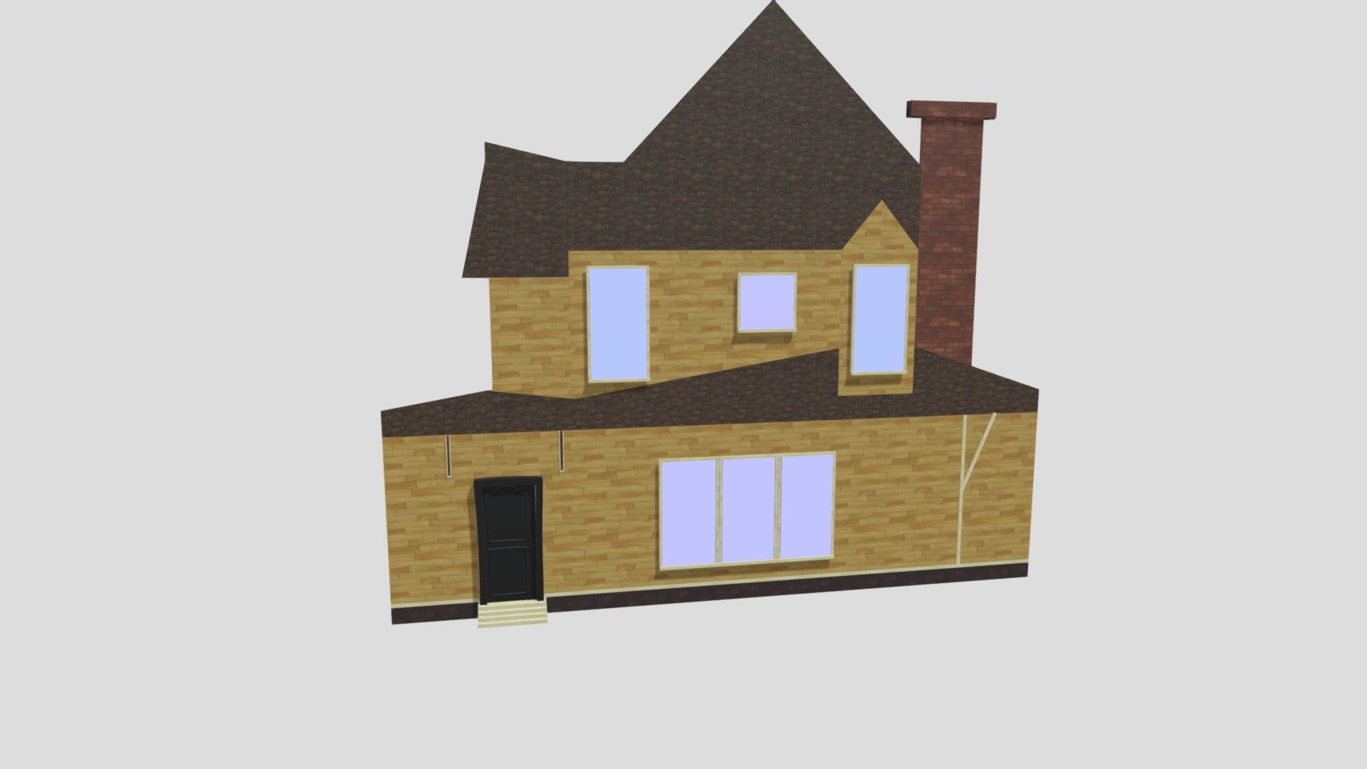 Hello Neighbor Diaries Nicky's House Fake - Download Free 3D model by ...