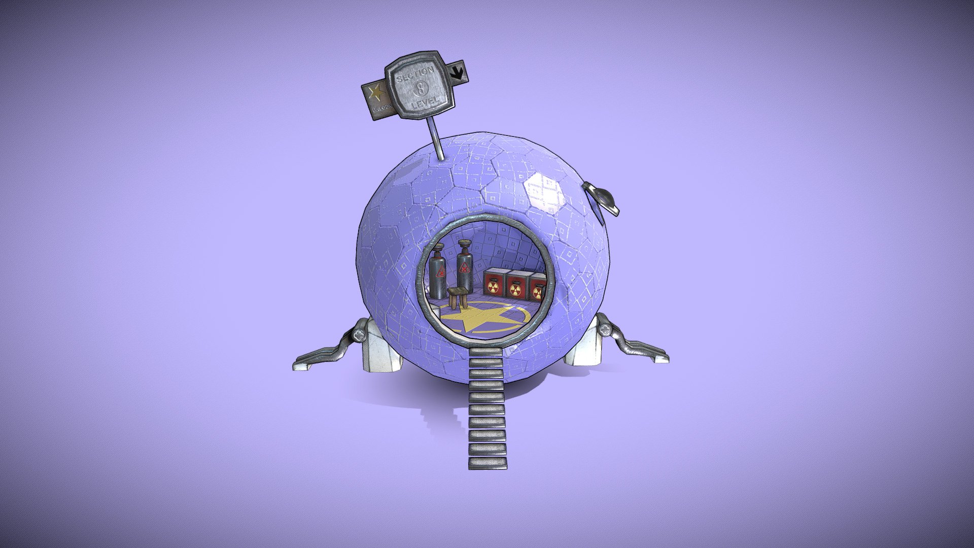 Circle House - Buy Royalty Free 3D model by Ed (@Ed3D.Blend) [2588829 ...