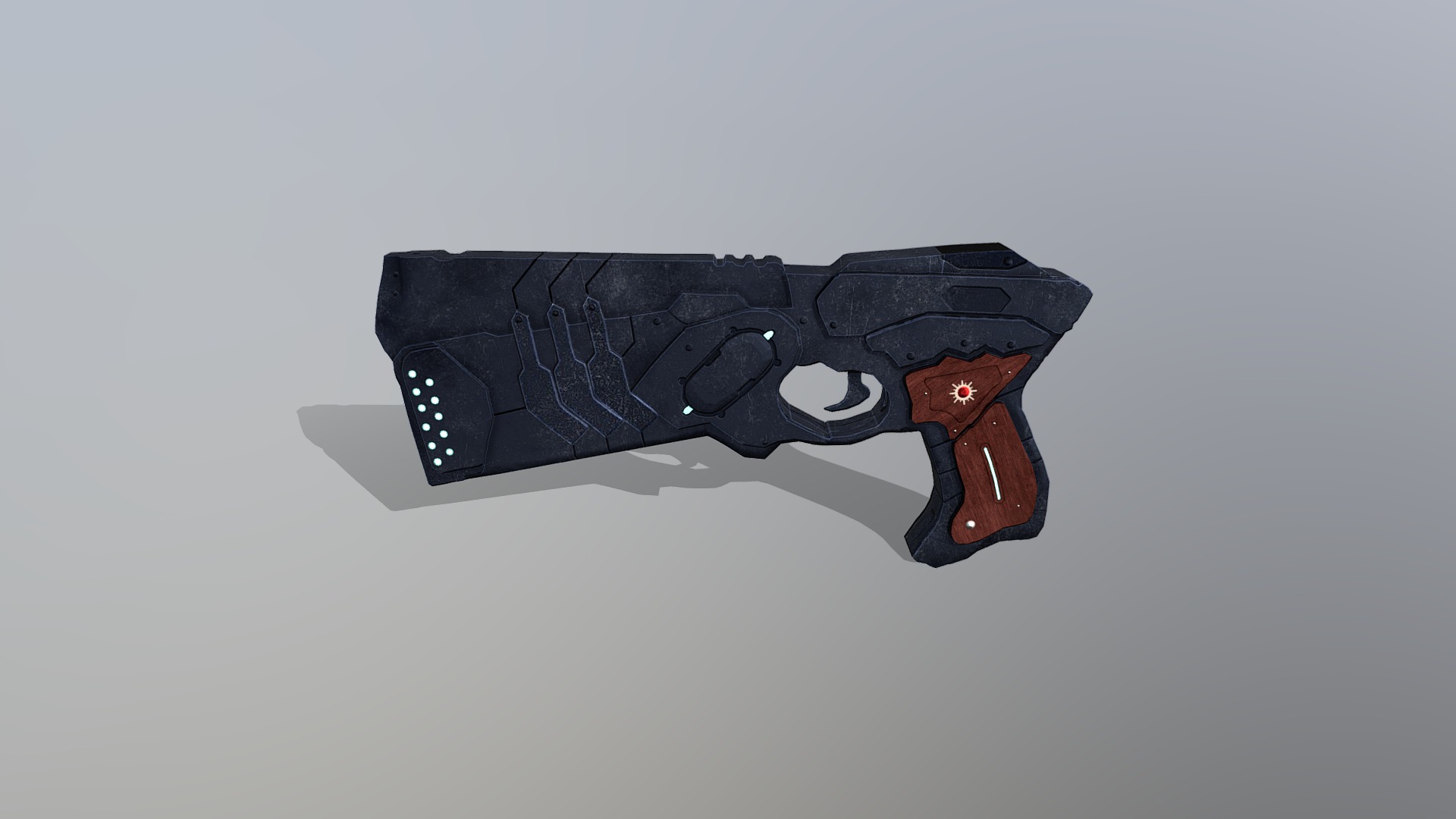 Psycho-Pass Dominator Gun - 3D model by Dzhuliana Milusheva (@JulianaFW ...