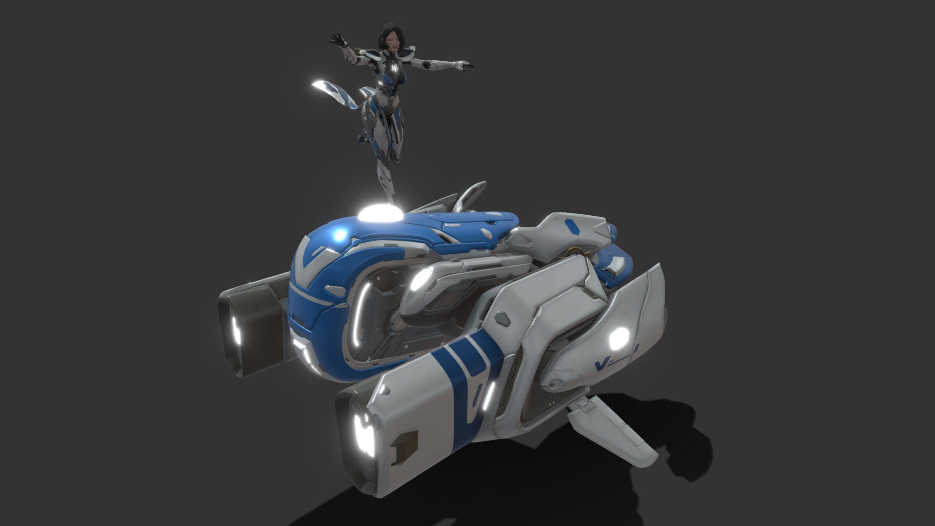 Hebe Airship - Download Free 3D model by lightwarrior (@lightwarrior ...