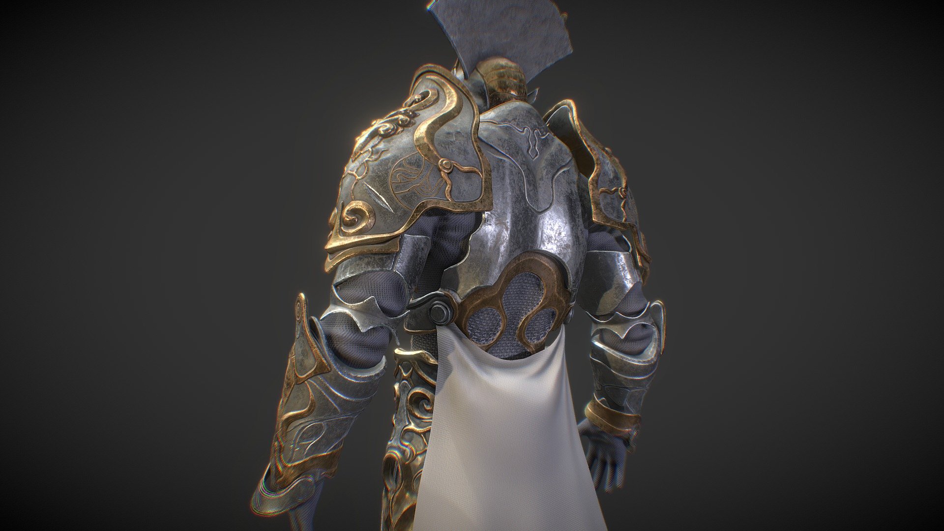 iron armor - 3D model by Toan Nguyen (@huutoan) [258dd16] - Sketchfab