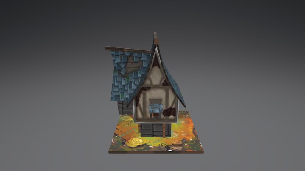 house modeling practice - 3D model by zhenchen [258ebe1] - Sketchfab