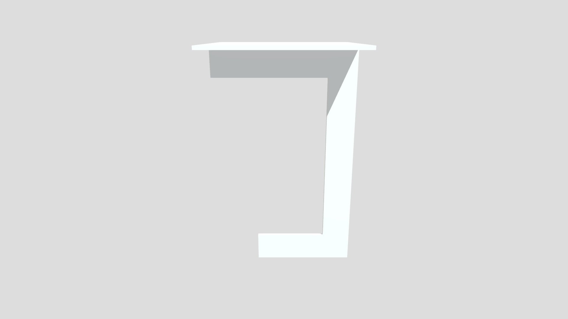 the impossible table - 3D model by zainab.abbas297 [258efa0] - Sketchfab