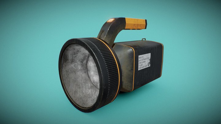 Flashlight 3D models - Sketchfab
