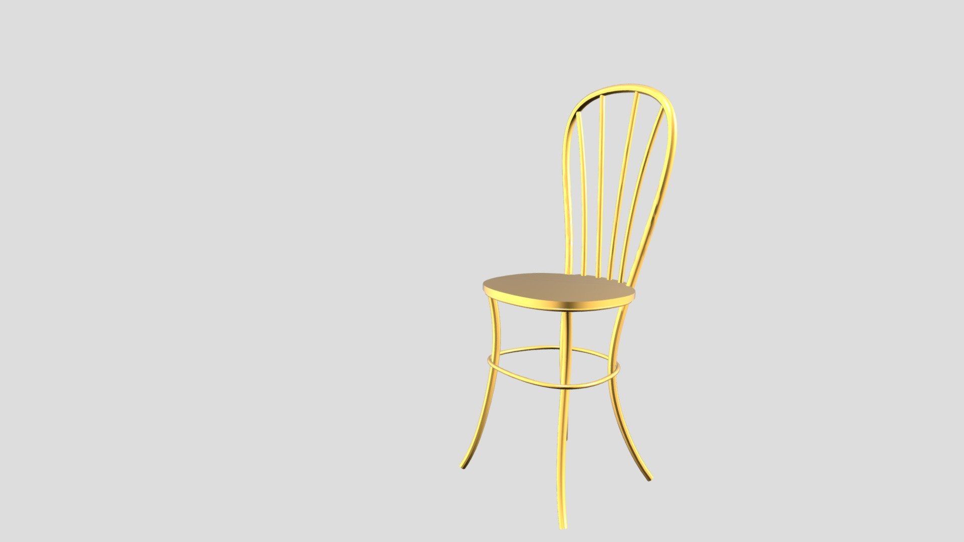 Golden Chair & Leather - Download Free 3D model by KR.PrintZ [2591411 ...