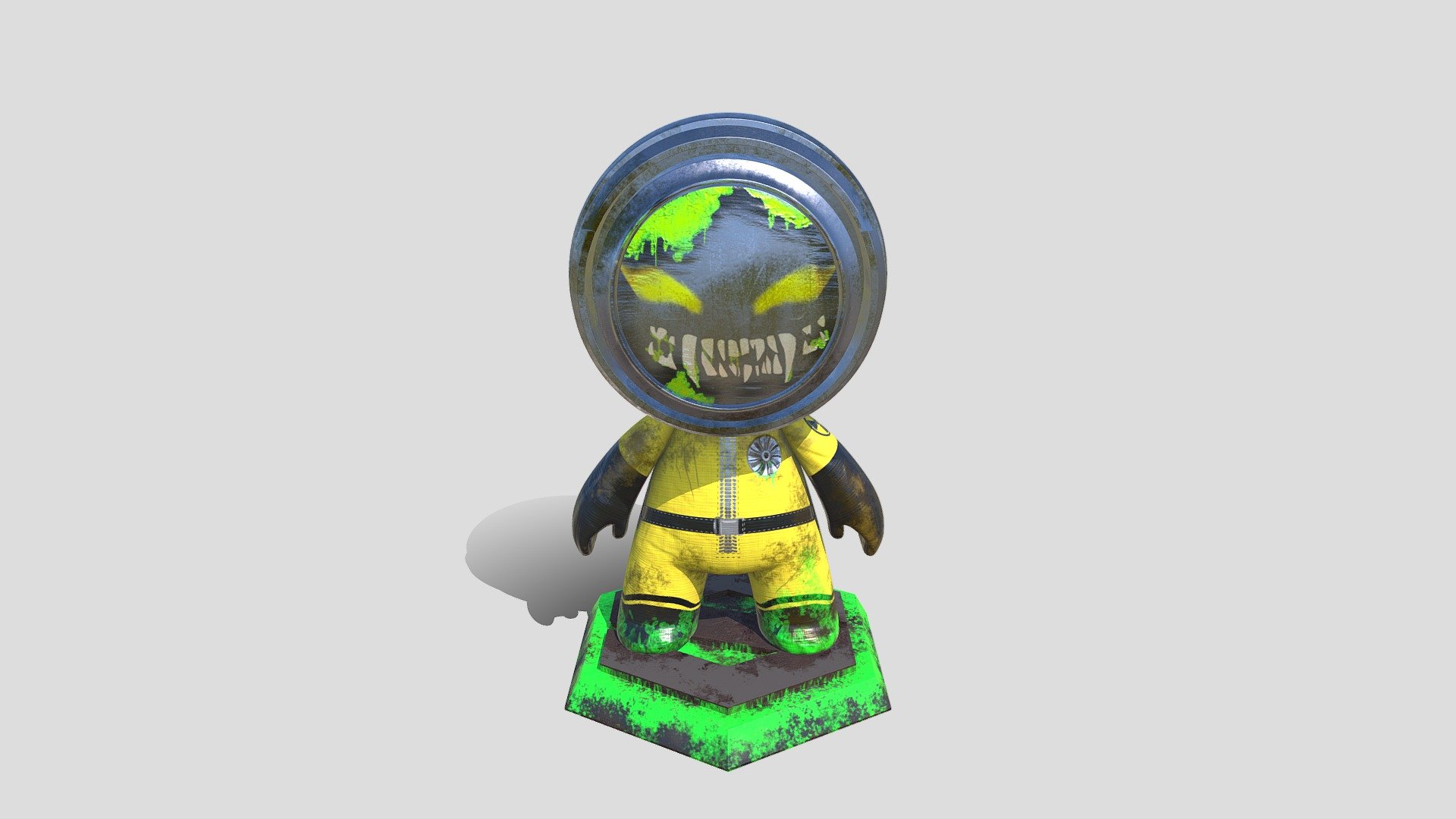 Toxic Monster Meet Mat - 3D model by A.Richardson (@ARichardson22 ...