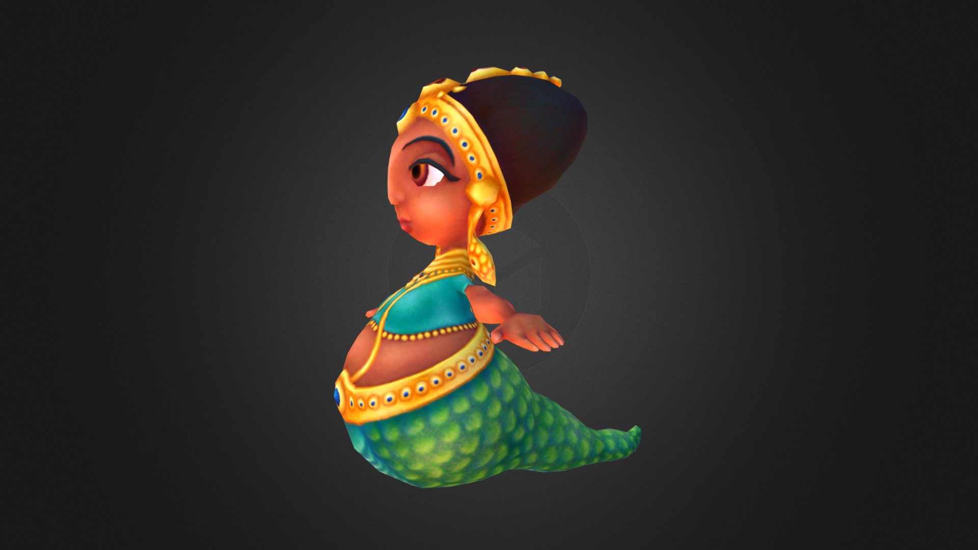 Nagi - 3D model by paoletti.lc [2591948] - Sketchfab