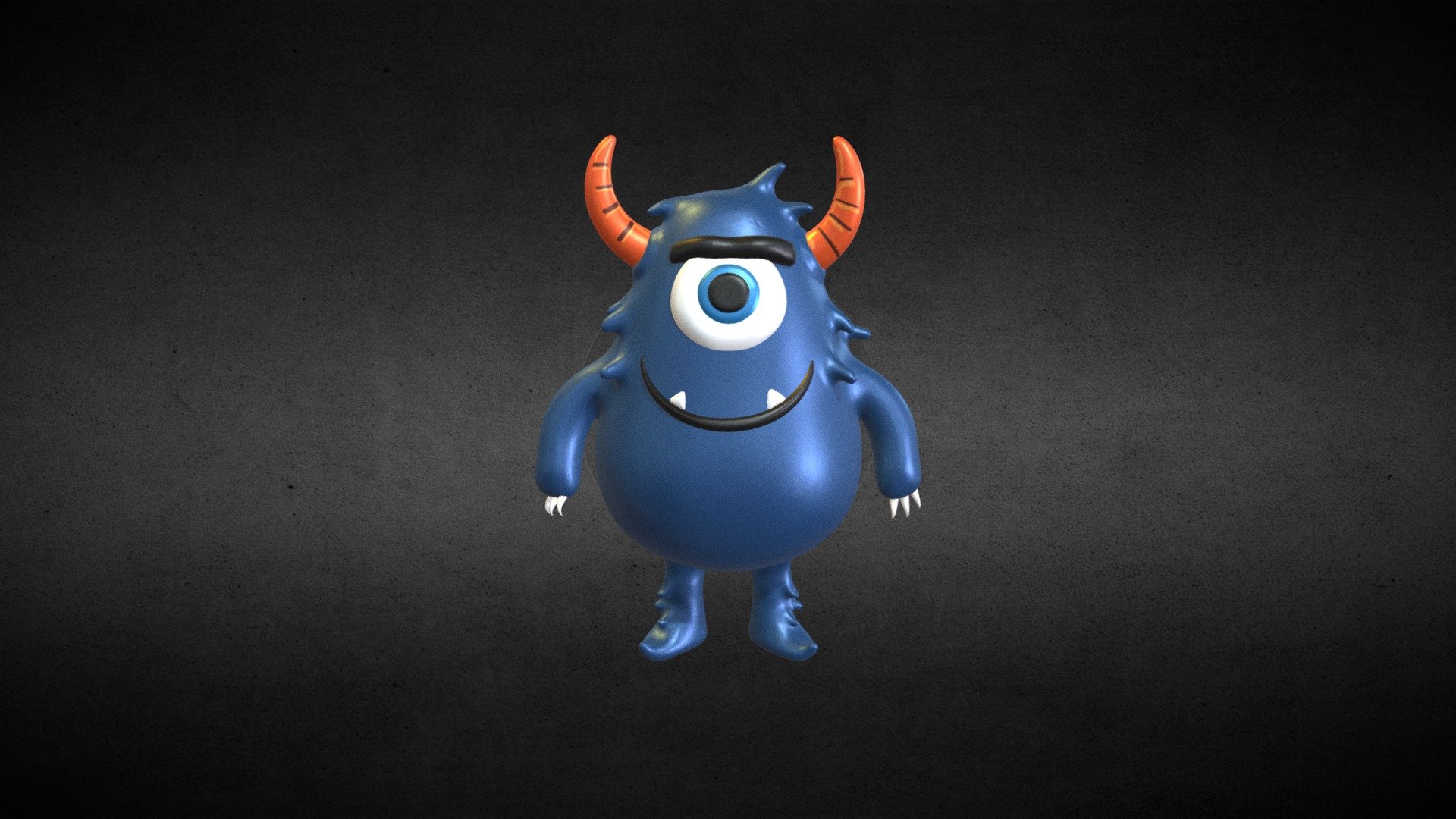 Monster - 3D model by Linda R (@lindaricci) [25922be] - Sketchfab
