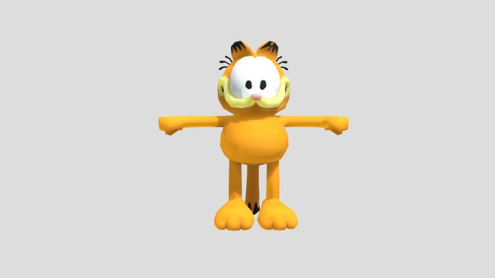 Garfield 3D models - Sketchfab