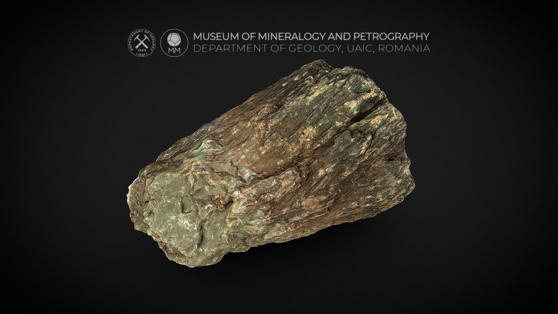 Massive Ludwigite - 3D model by Museum of Mineralogy and Petrography ...
