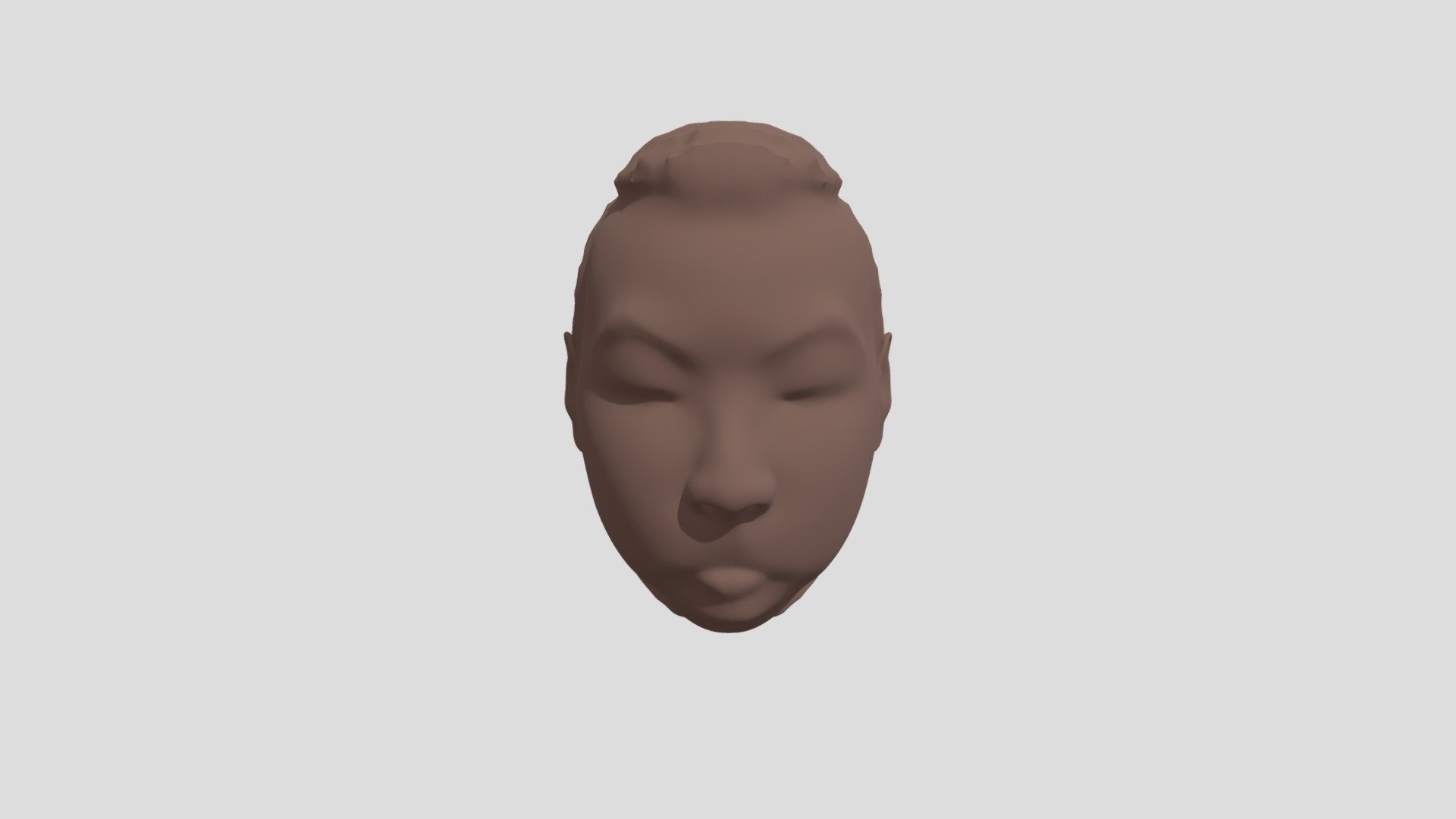 male human face portrait - 3D model by bunksstarkstark [259403d ...