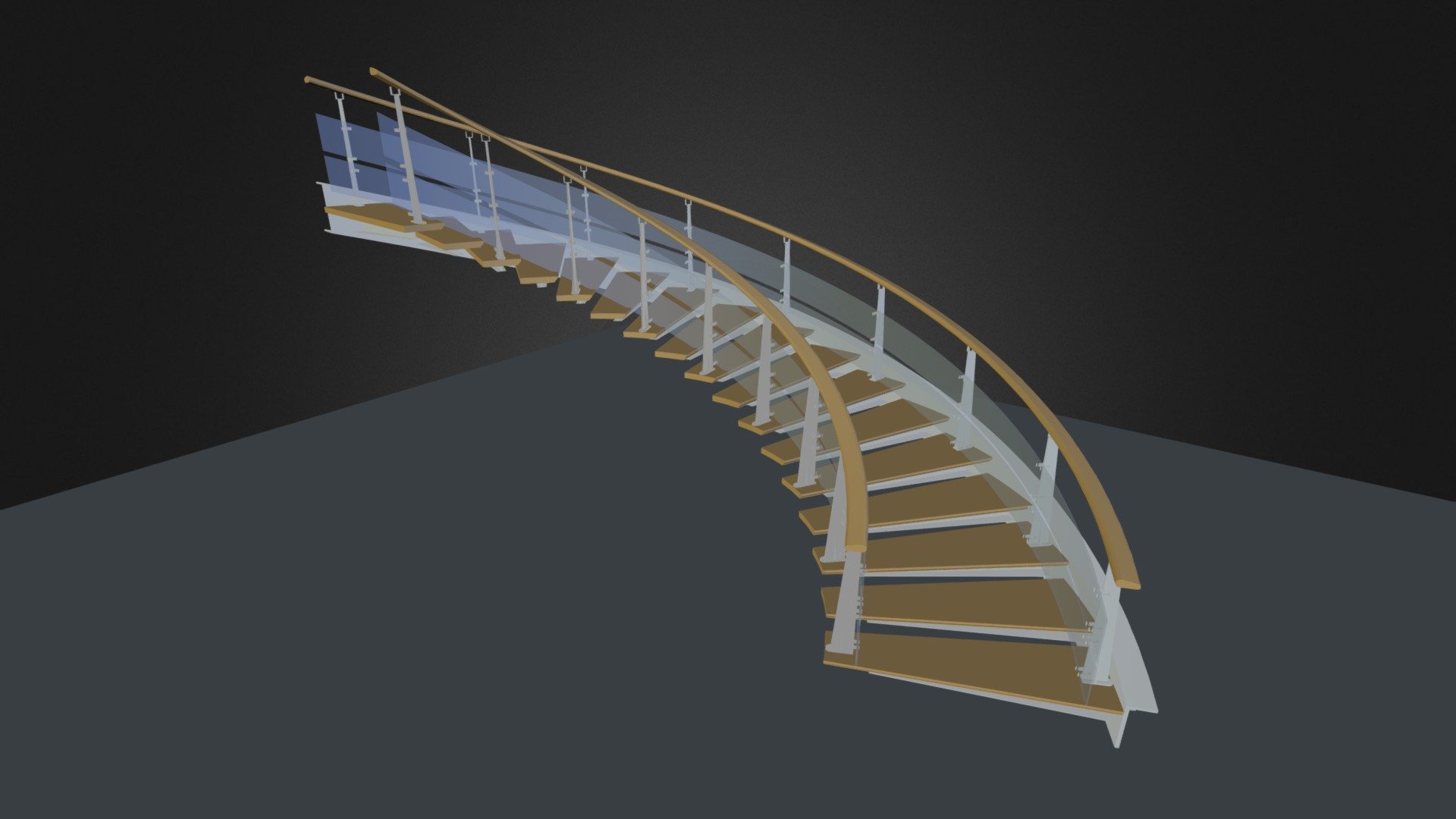 DC Stair - Download Free 3D model by Read | Thomas LLC (@readthomas ...