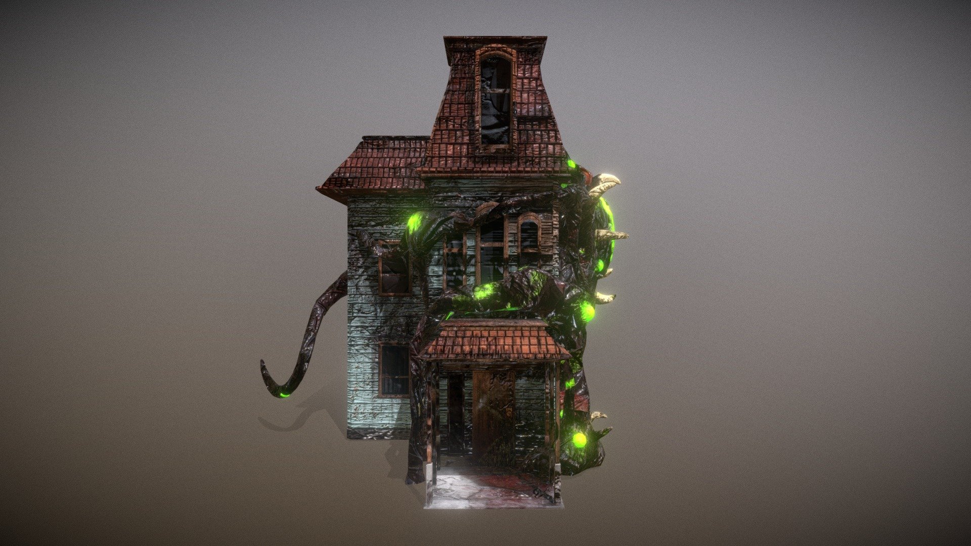 INFECTED_house - 3D model by Gabriela Mosso (@GabrielaMosso) [259655d ...