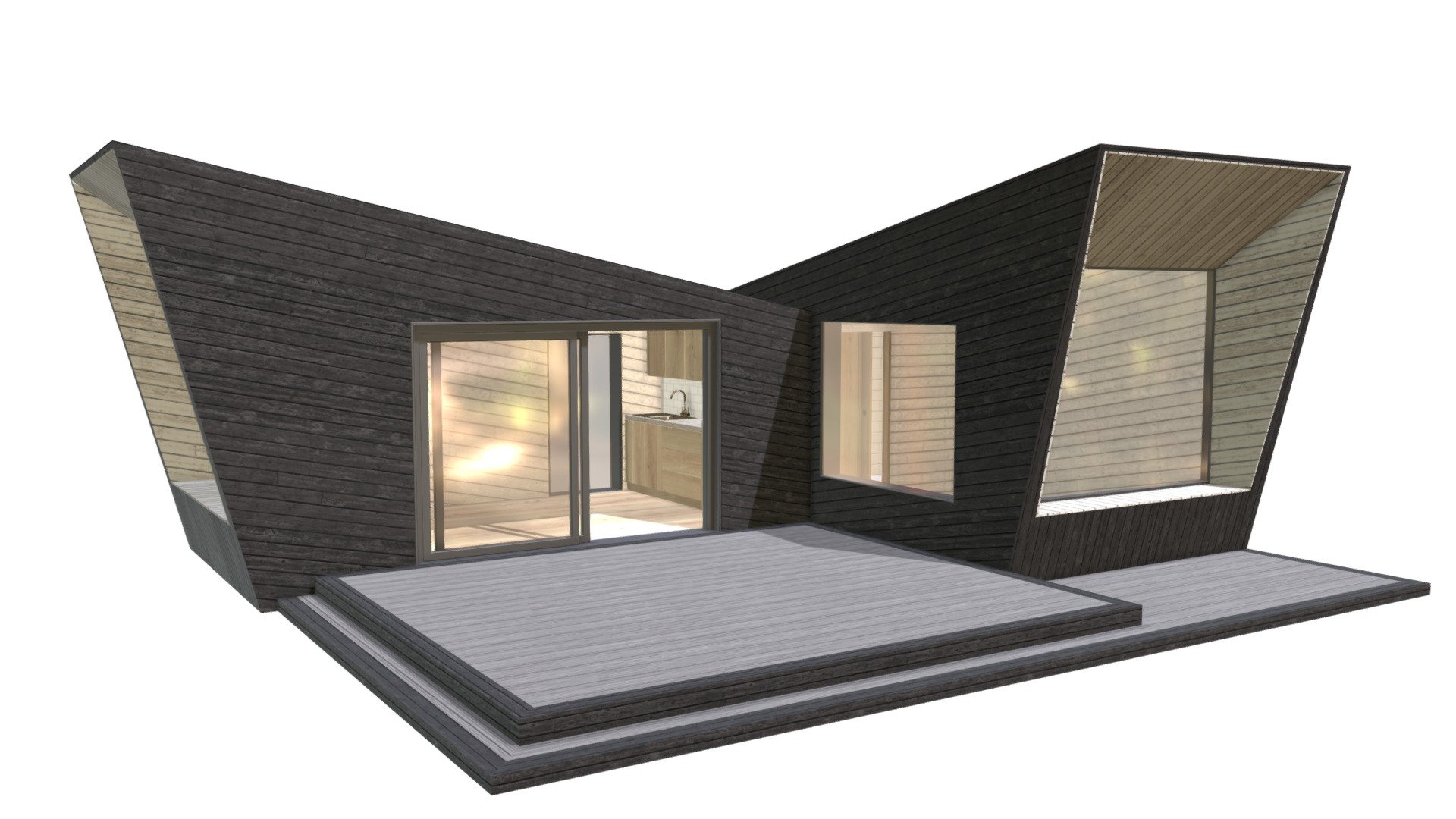 Ecolodge (Shell) - 3D model by ecosystemstech [2596750] - Sketchfab