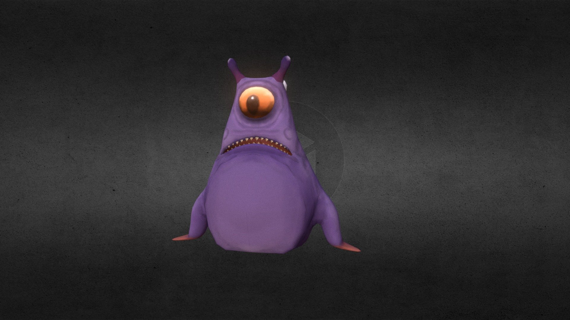 Gobster Monster - 3D model by Nick.Stark [259750e] - Sketchfab