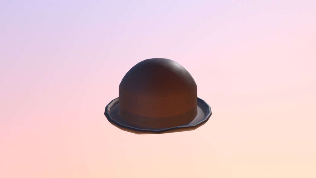 Bowler Hat - 3D model by Rabecca (@Rabrocha) [25981bf] - Sketchfab