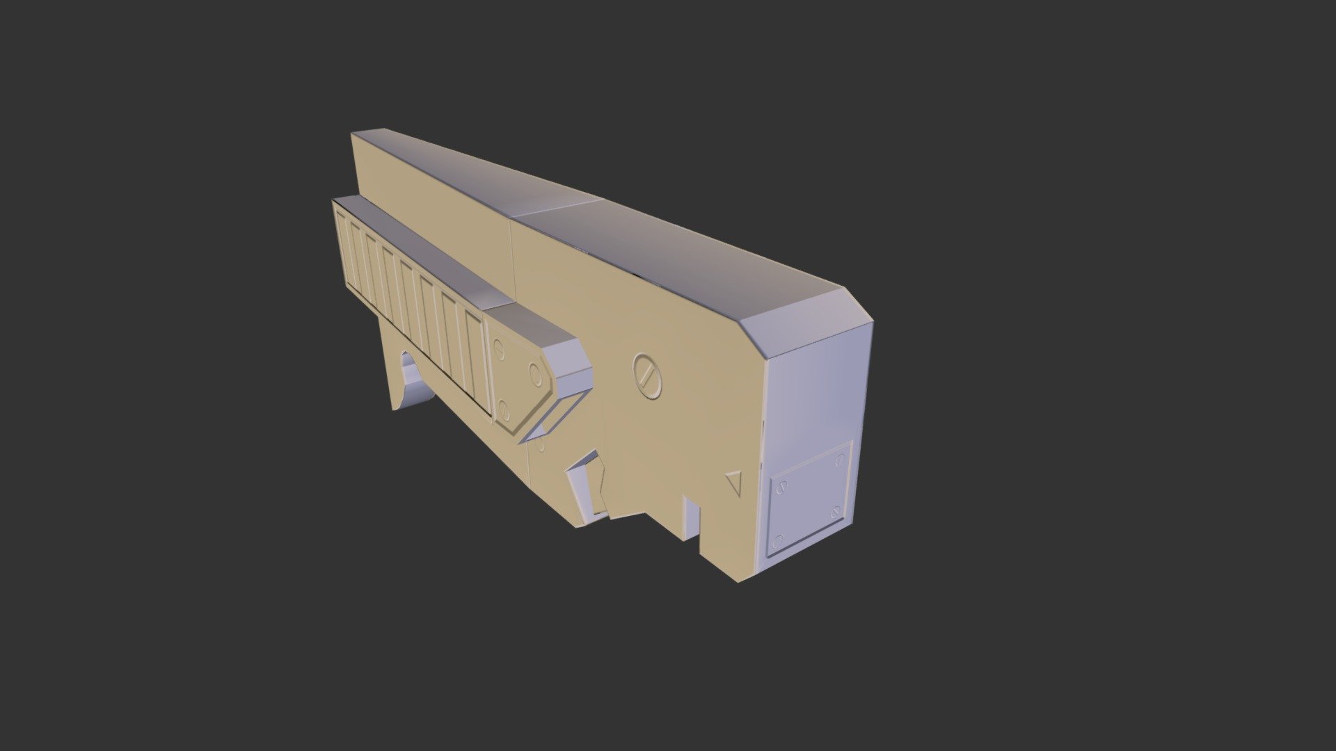 Hard Surface Normal Map Exercise - 3D model by lizziqueen [259a8a6 ...
