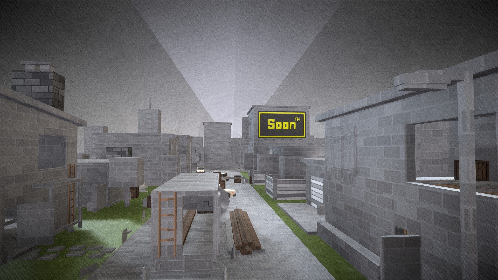 NewTown | Krunker Map | Game Map - Download Free 3D model by Ale Nation ...