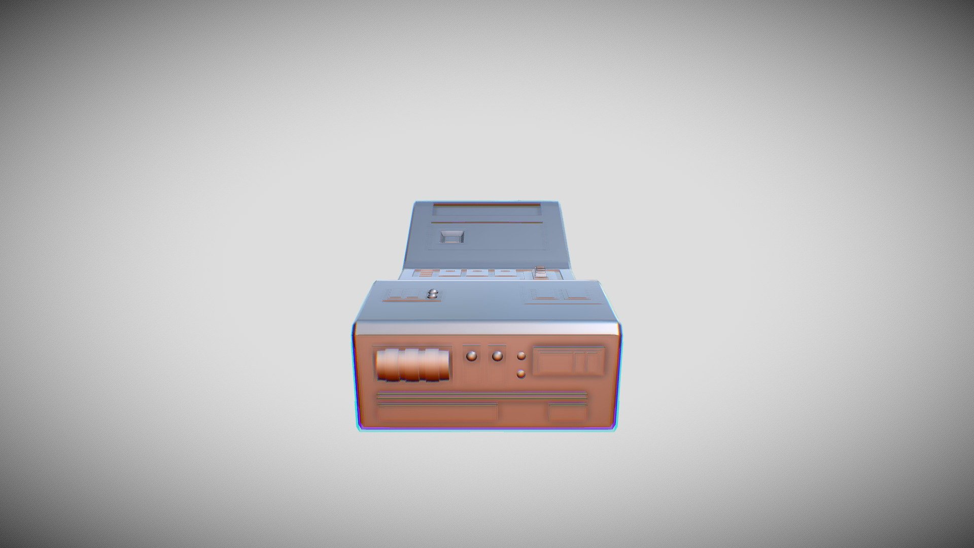STAR TREK TNG TRICORDER-Unhinged Single Piece - Download Free 3D model ...
