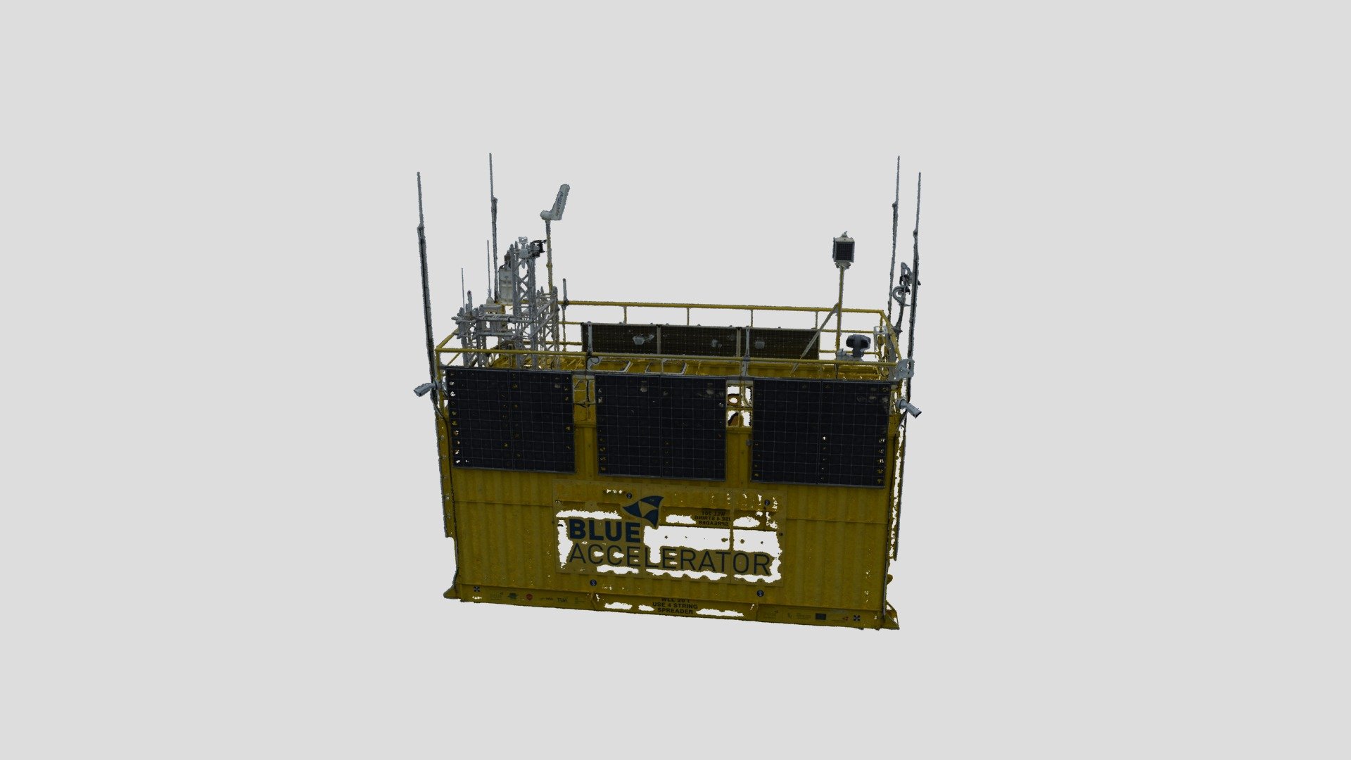 Blue Accelerator | Point Cloud - 3D model by Pieter-Jan Baeck (@pyeah ...