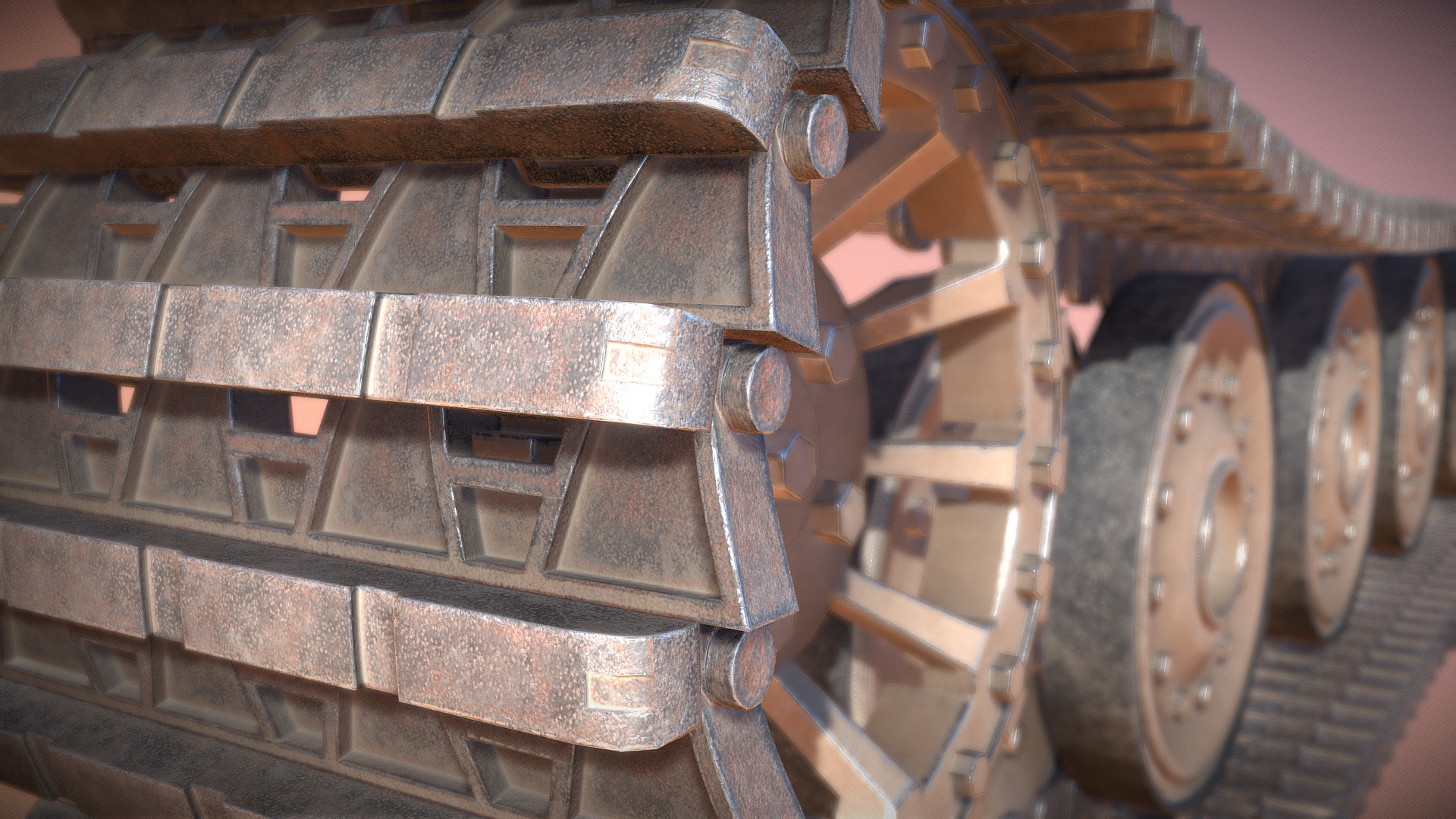 WIP: Tiger Treads finished - 3D model by mawgenesis [25a0692] - Sketchfab