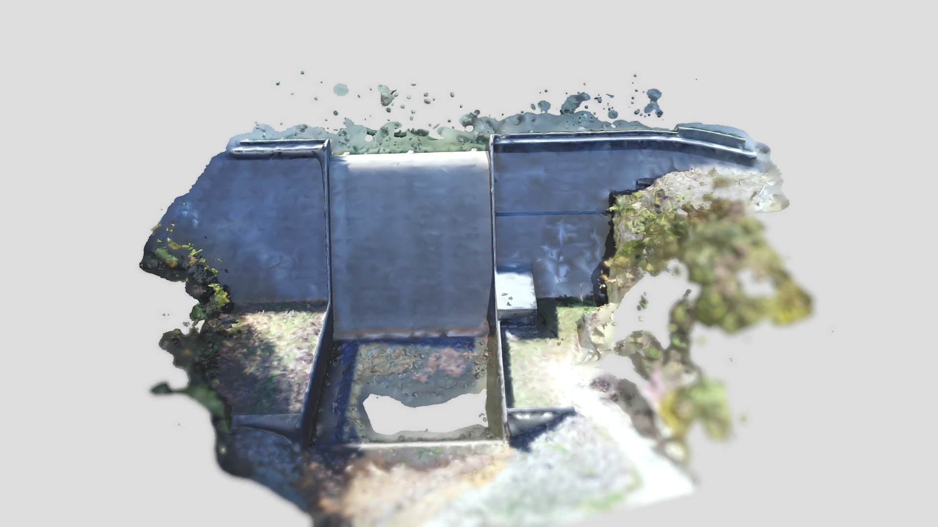 3D Dam - 3D model by garred [25a1a30] - Sketchfab