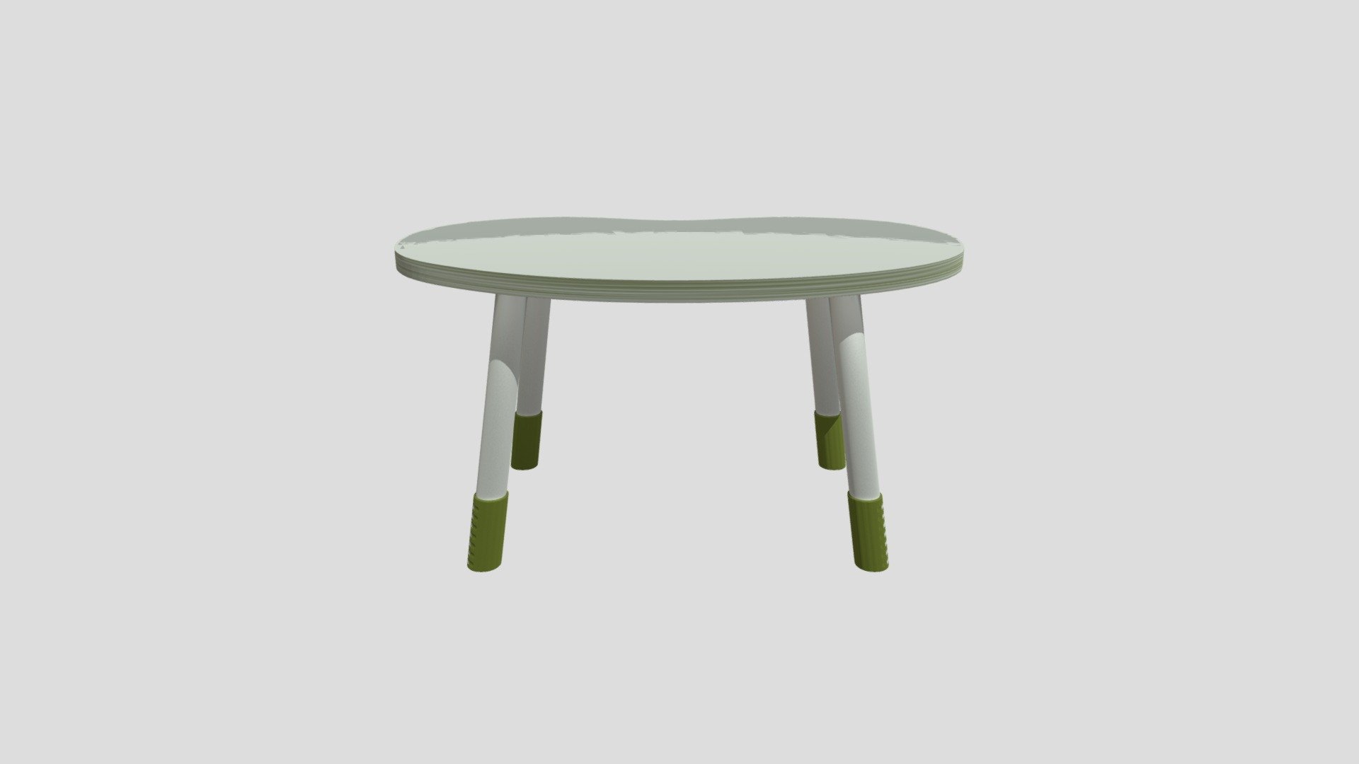 Peanut 1200 High Desk - Buy Royalty Free 3D model by interior model ...
