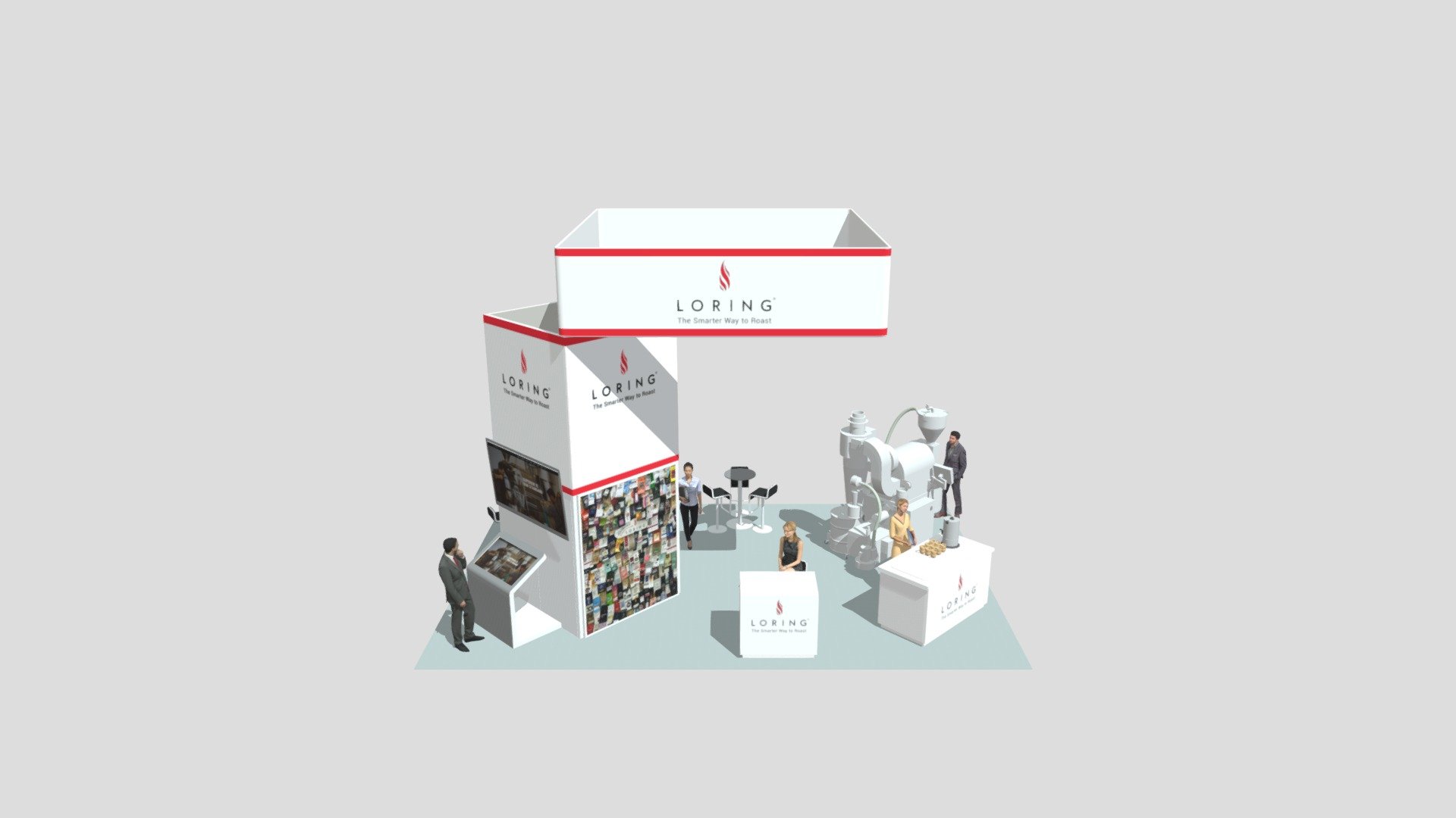 20x30 Trade Show Booth - Download Free 3D model by mike-h-brown ...