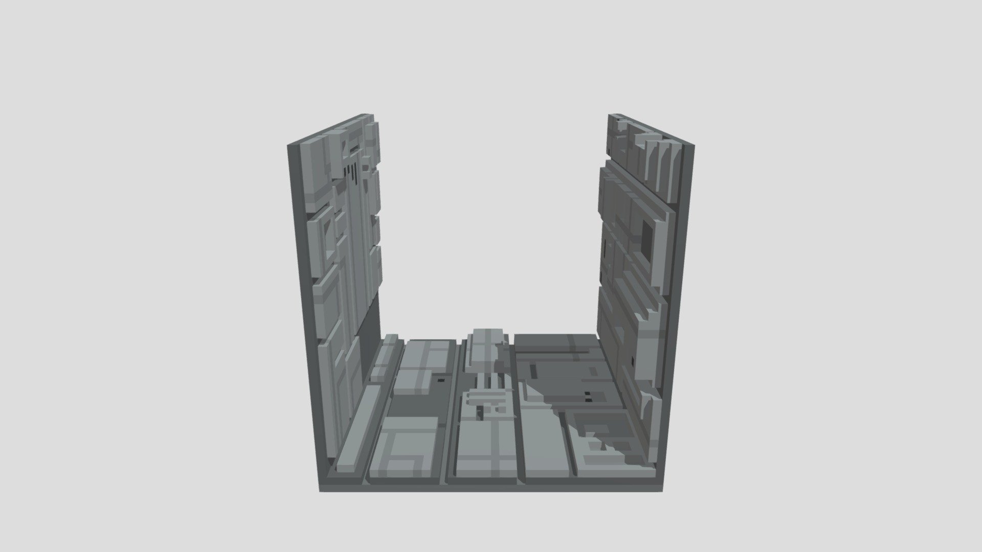 trench set - 3D model by heartakeher [25a5df4] - Sketchfab