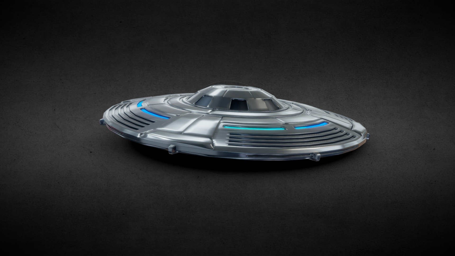 UFO - 3D model by maali [25a643c] - Sketchfab