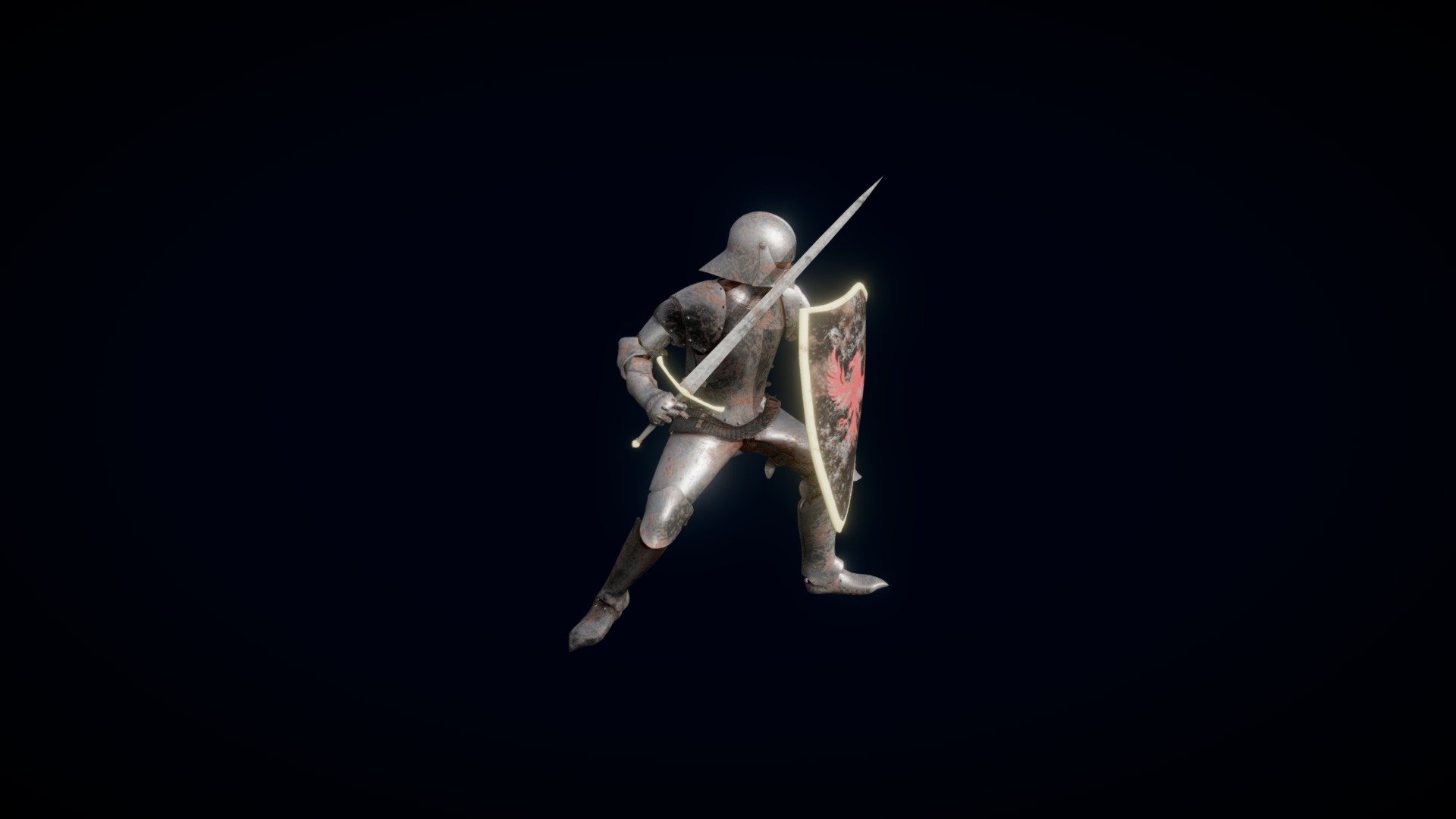 Rusty Knight - 3D model by evanzappel [25a66c8] - Sketchfab