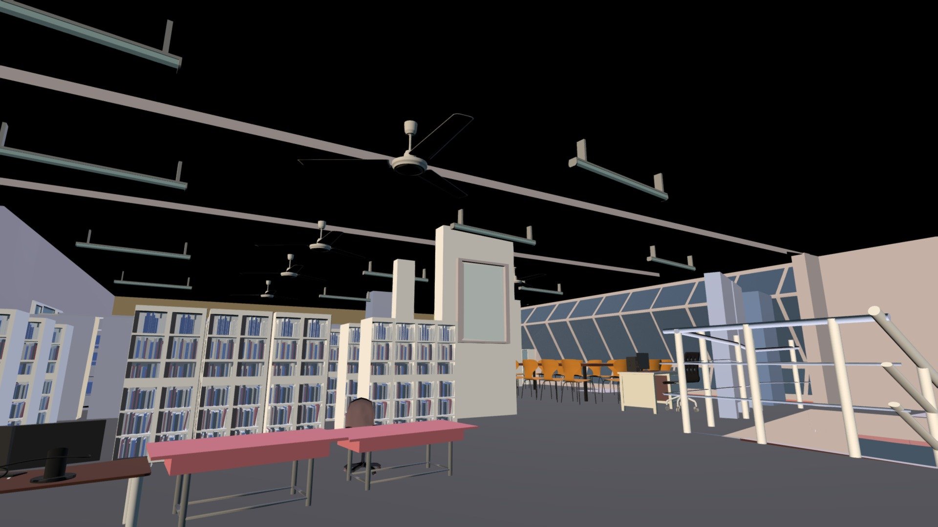 Library - 3D model by prashant93 [25a82bc] - Sketchfab