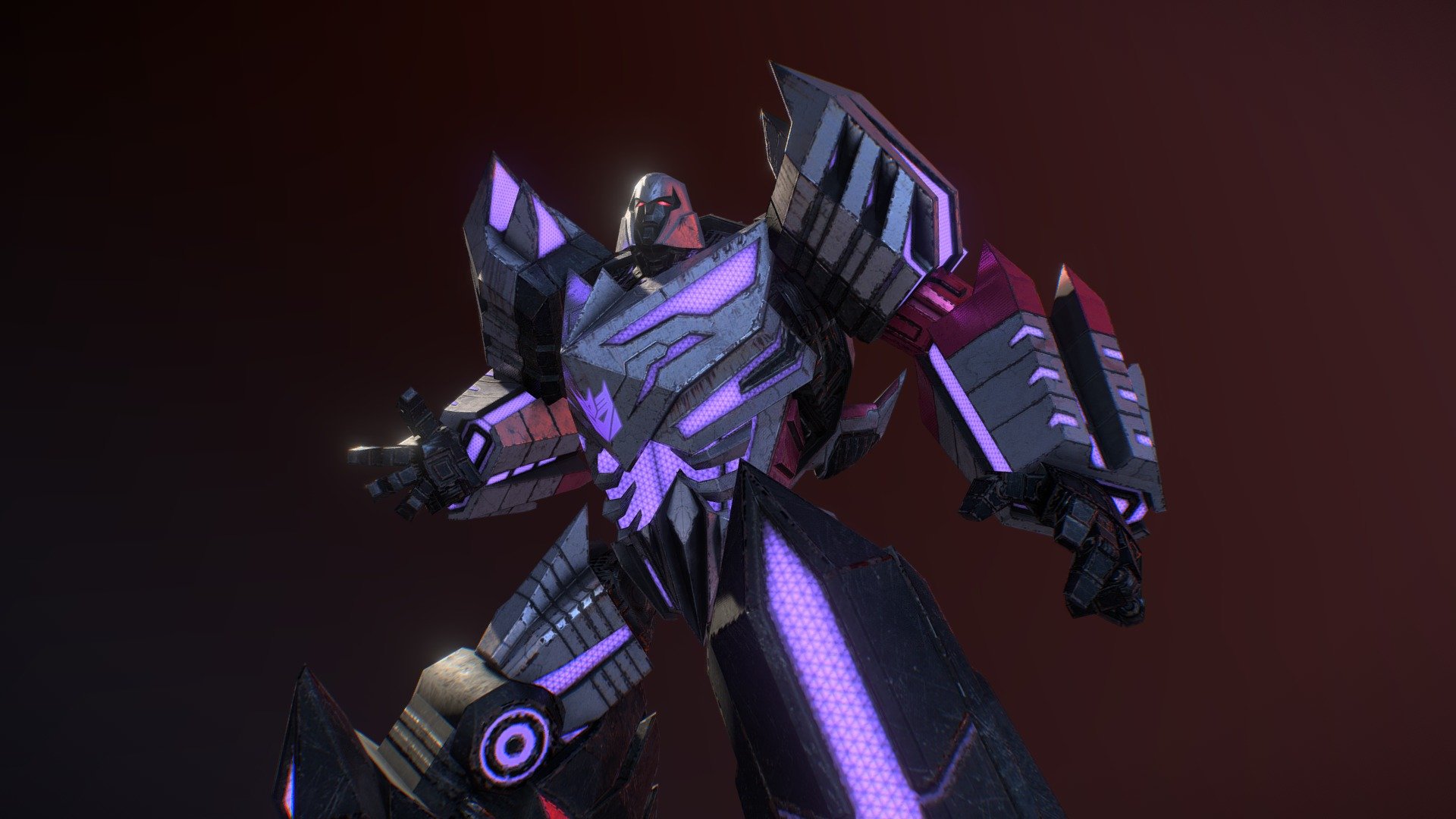 Transformers Fall Of Cybertron Megatron Concept Art