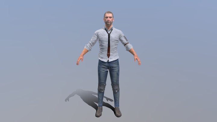 Pubg-character 3D models - Sketchfab