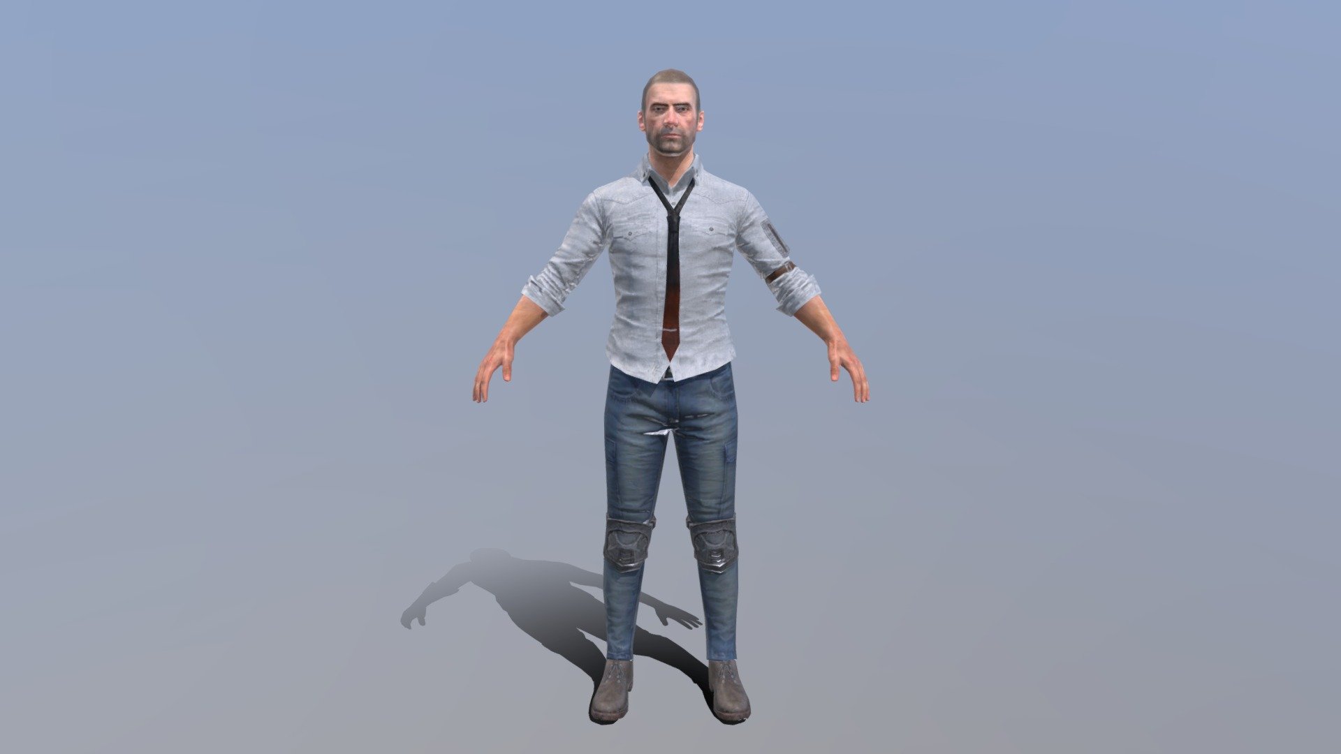 Pubg Character - 3D model by halloweeks [25ac115] - Sketchfab