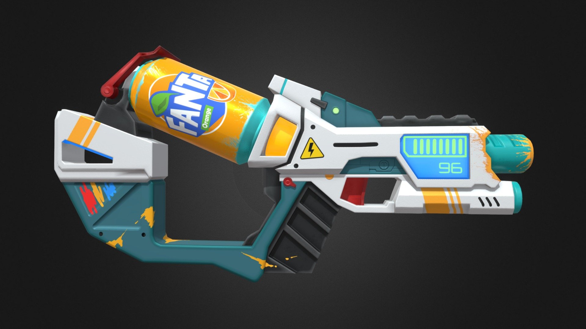 Fanta_Gun - Download Free 3D model by Shani.Pashankar [25ad676] - Sketchfab