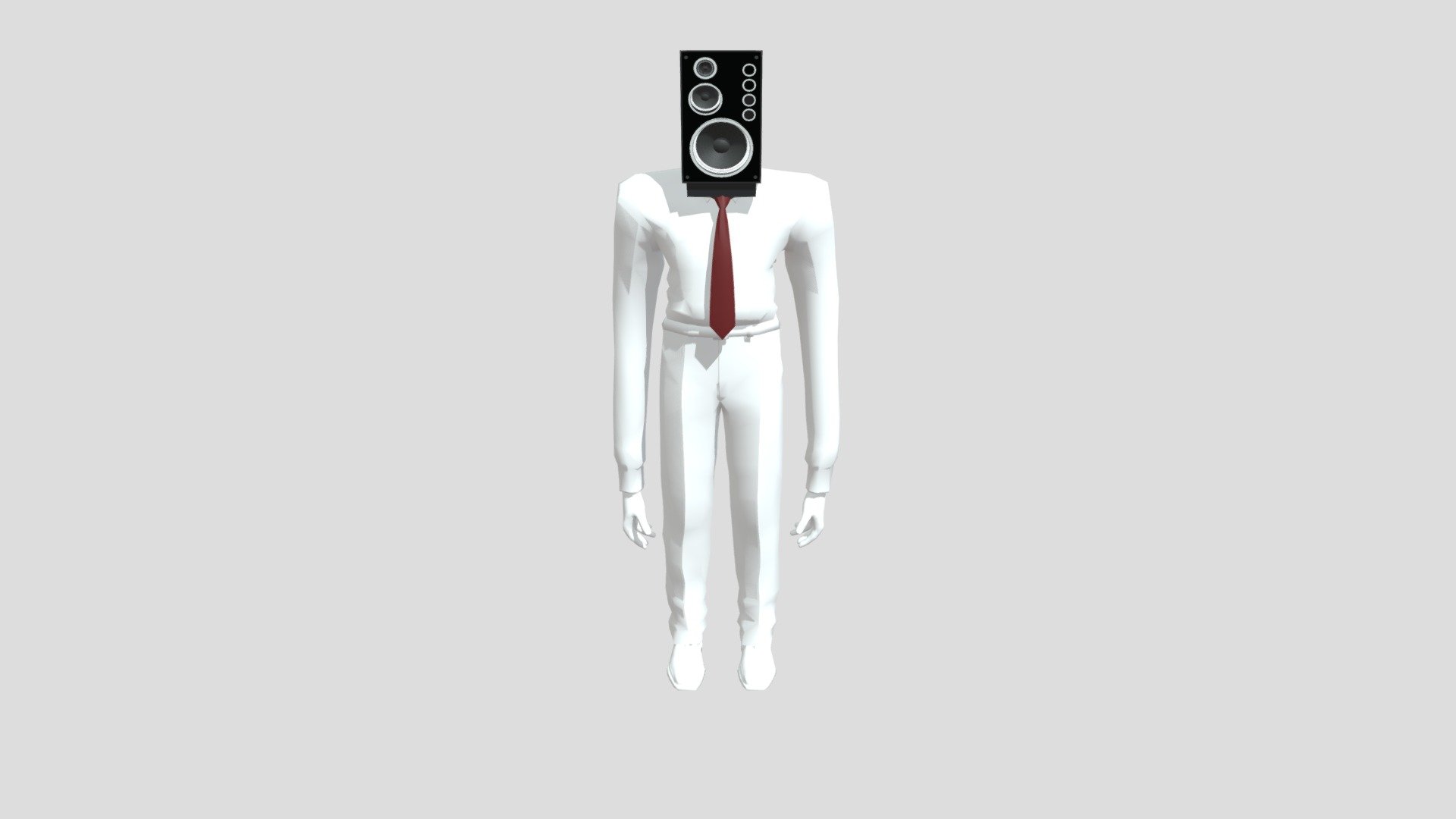Large speakerman v2 - Download Free 3D model by ASP ...