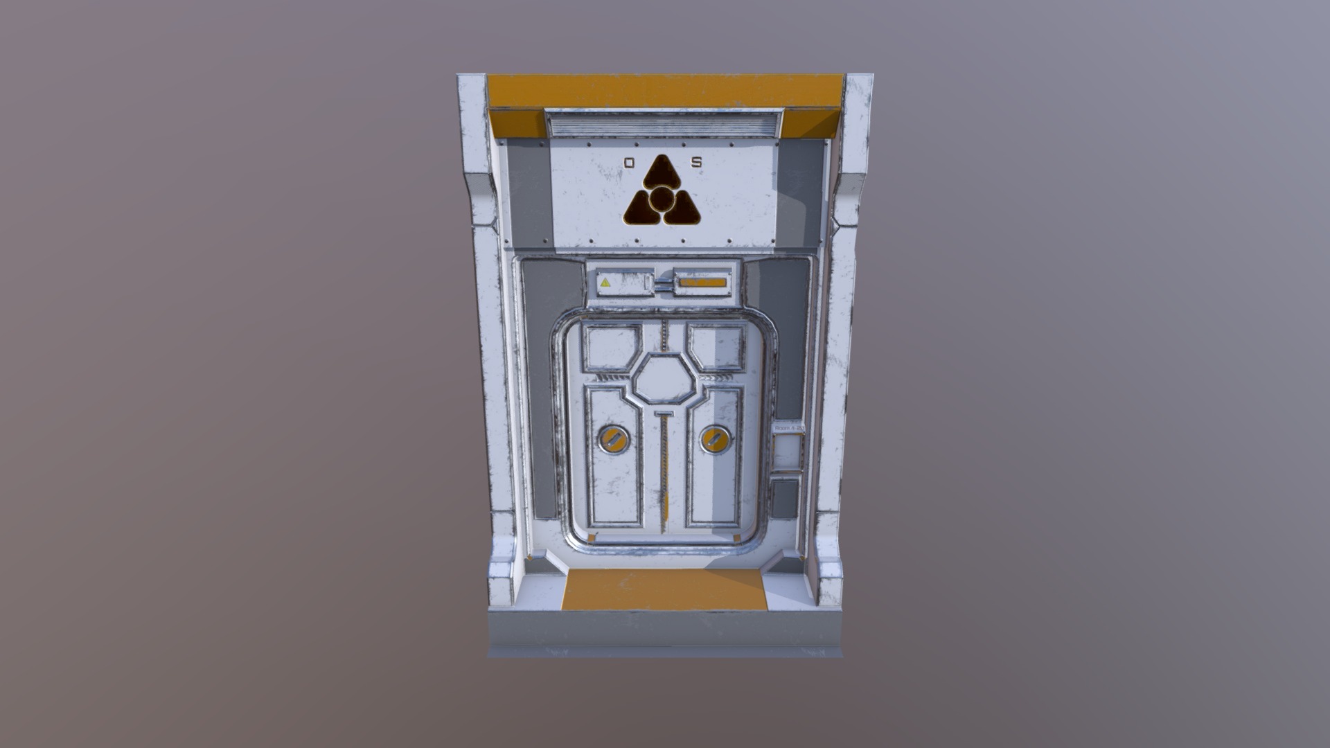 Sci-Fi Modular Door - 3D model by Mick Chambers (@MickChambers ...