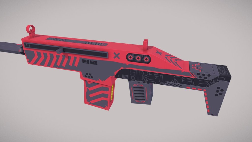 Overkill Heartbreaker - 3D model by Claudy [25b05e6] - Sketchfab