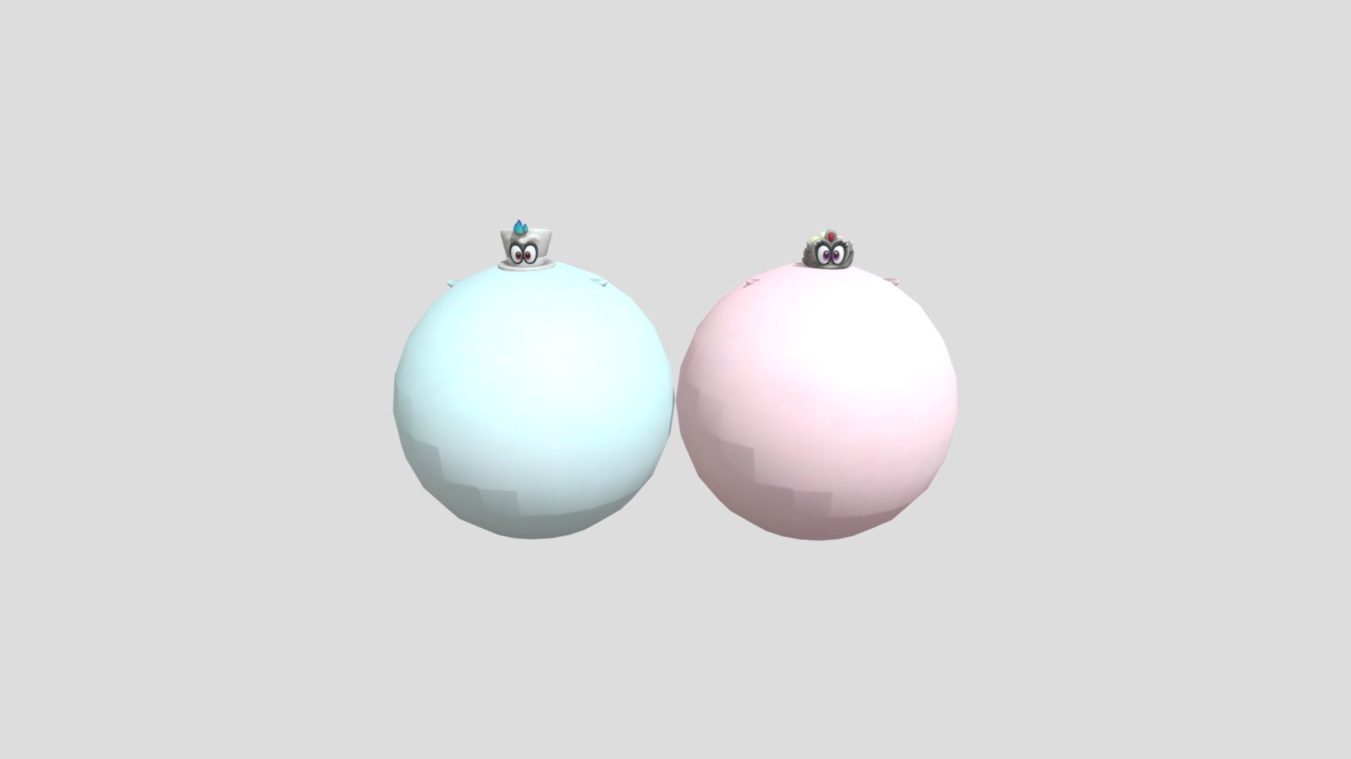 Cappy and Tiara Balloons - Download Free 3D model by Fat Mayor ...