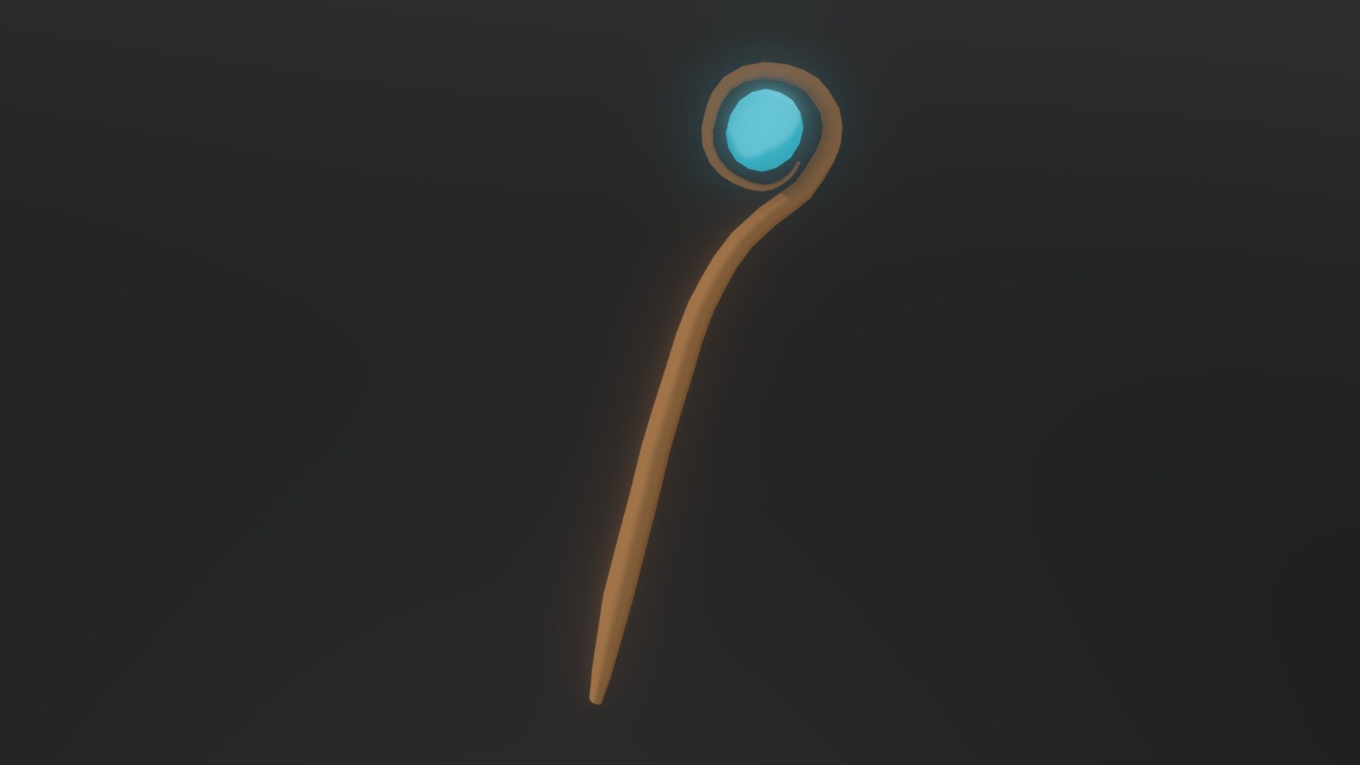 Staff - 3D model by 160211471 [25b32de] - Sketchfab