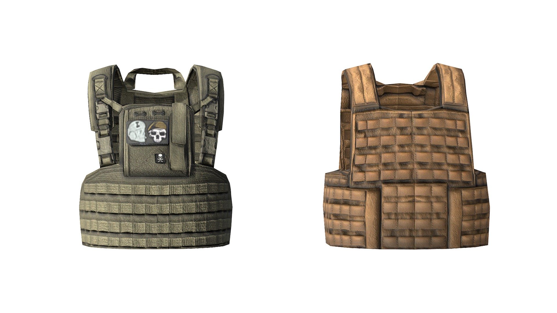 Vest Retro Armour Plate Carrier - 3D model by momsboxtv [25b3cd3 ...