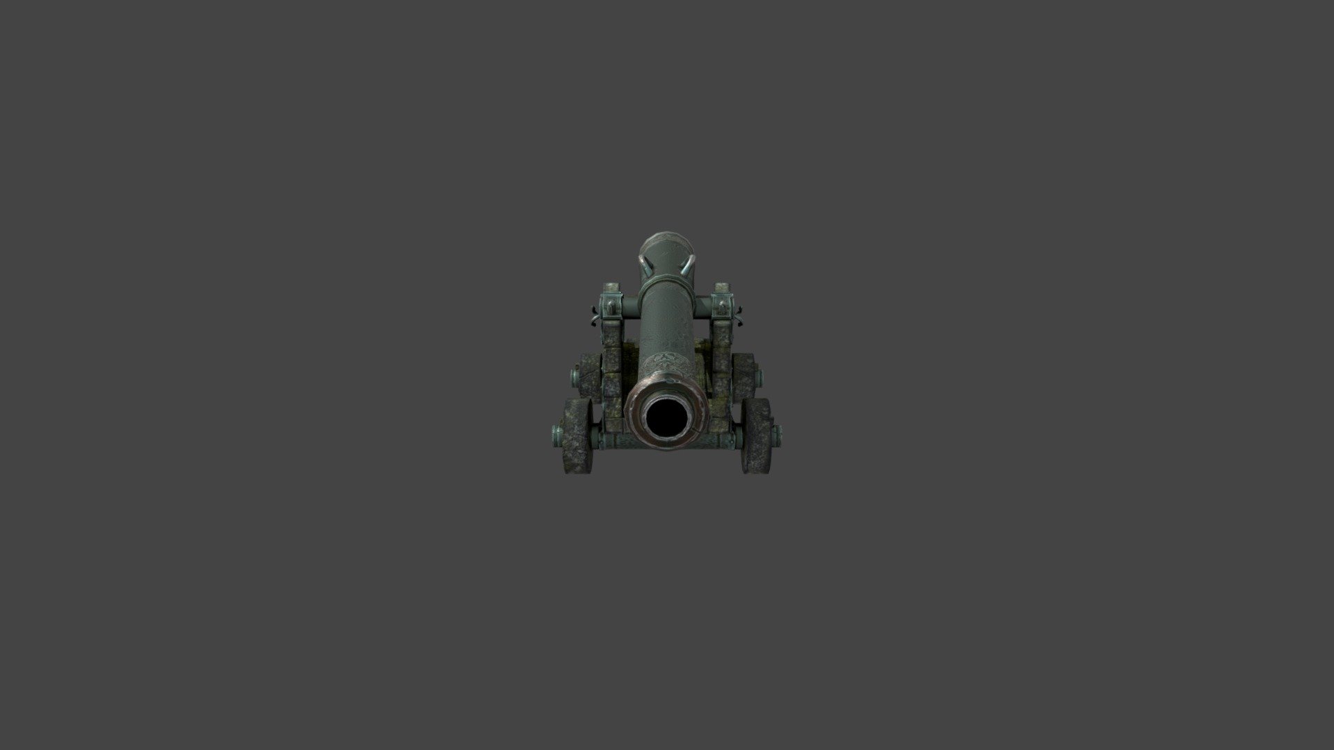 Textured Cannon - Download Free 3D model by FranzaGregoire [25b47f3 ...